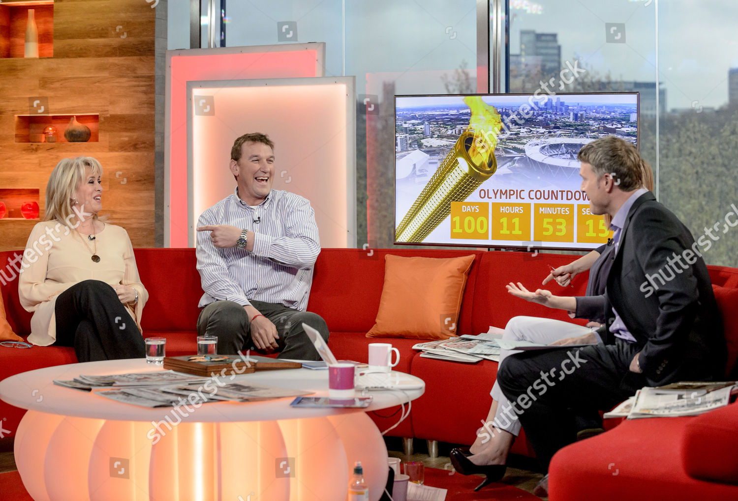 Carole Malone Matthew Pinsent Kate Garraway Editorial Stock Photo ...