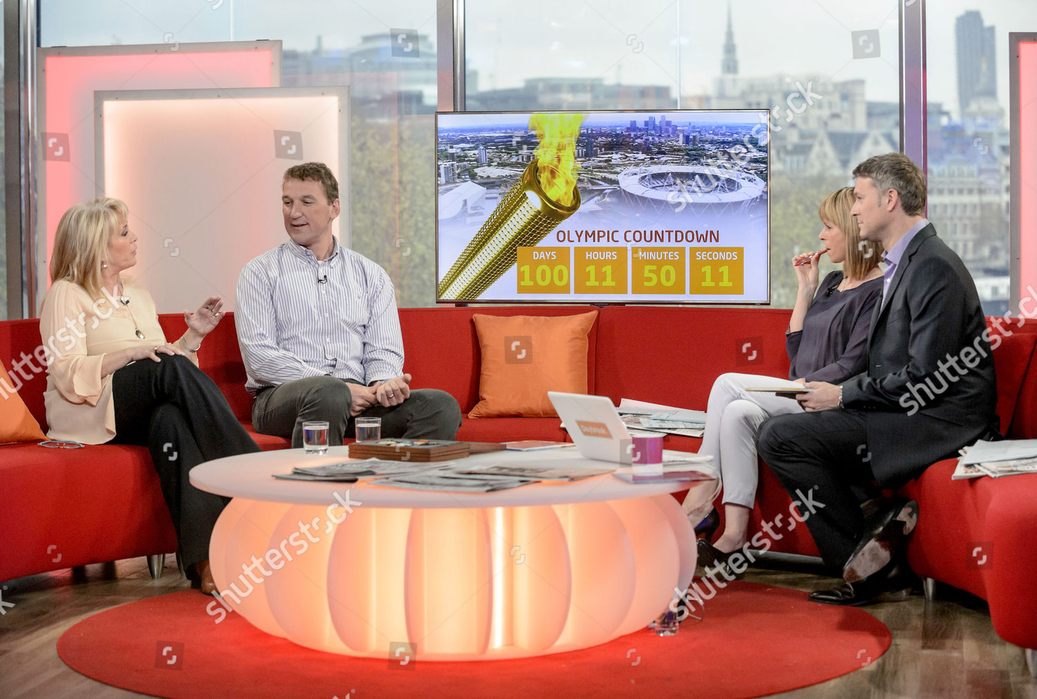 Carole Malone Matthew Pinsent Kate Garraway Editorial Stock Photo ...