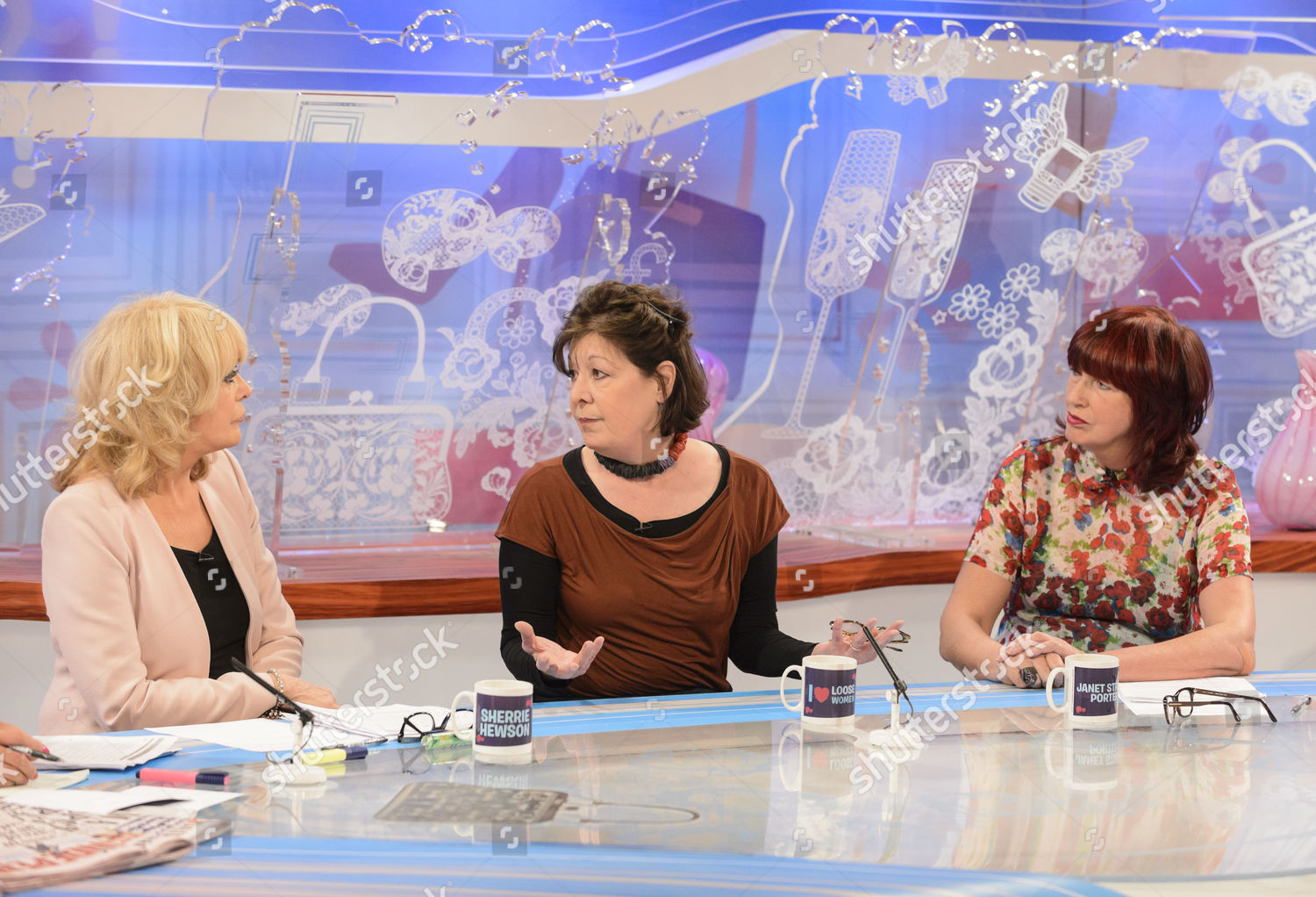 Sherrie Hewson Roberta Taylor Janet Streetporter Editorial Stock Photo ...
