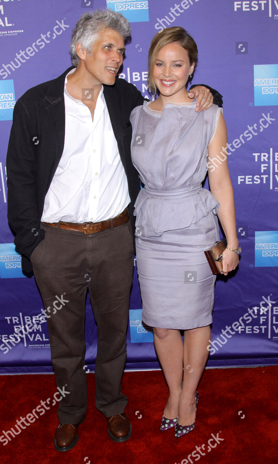 David Riker Abbie Cornish Editorial Stock Photo - Stock Image ...
