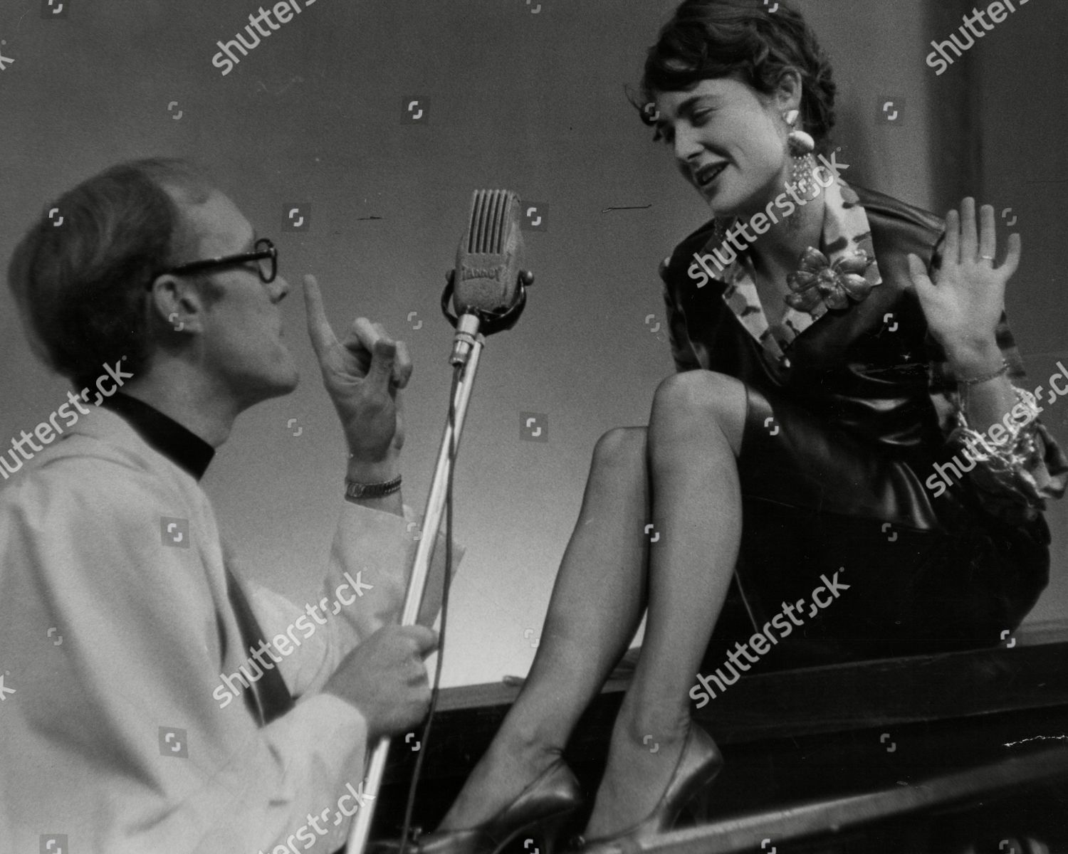 Virginia Maskell Philip Locke Theatrical Play Editorial Stock Photo ...