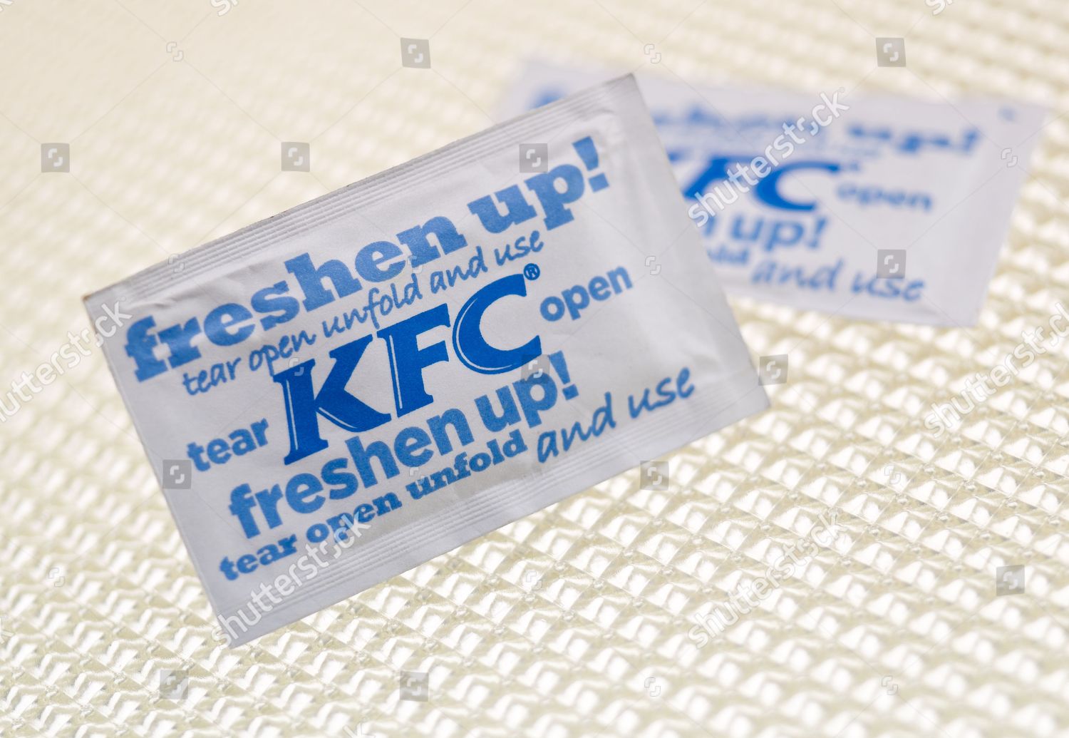 Kfc Freshen Moist Tissue Editorial Stock Photo - Stock Image | Shutterstock