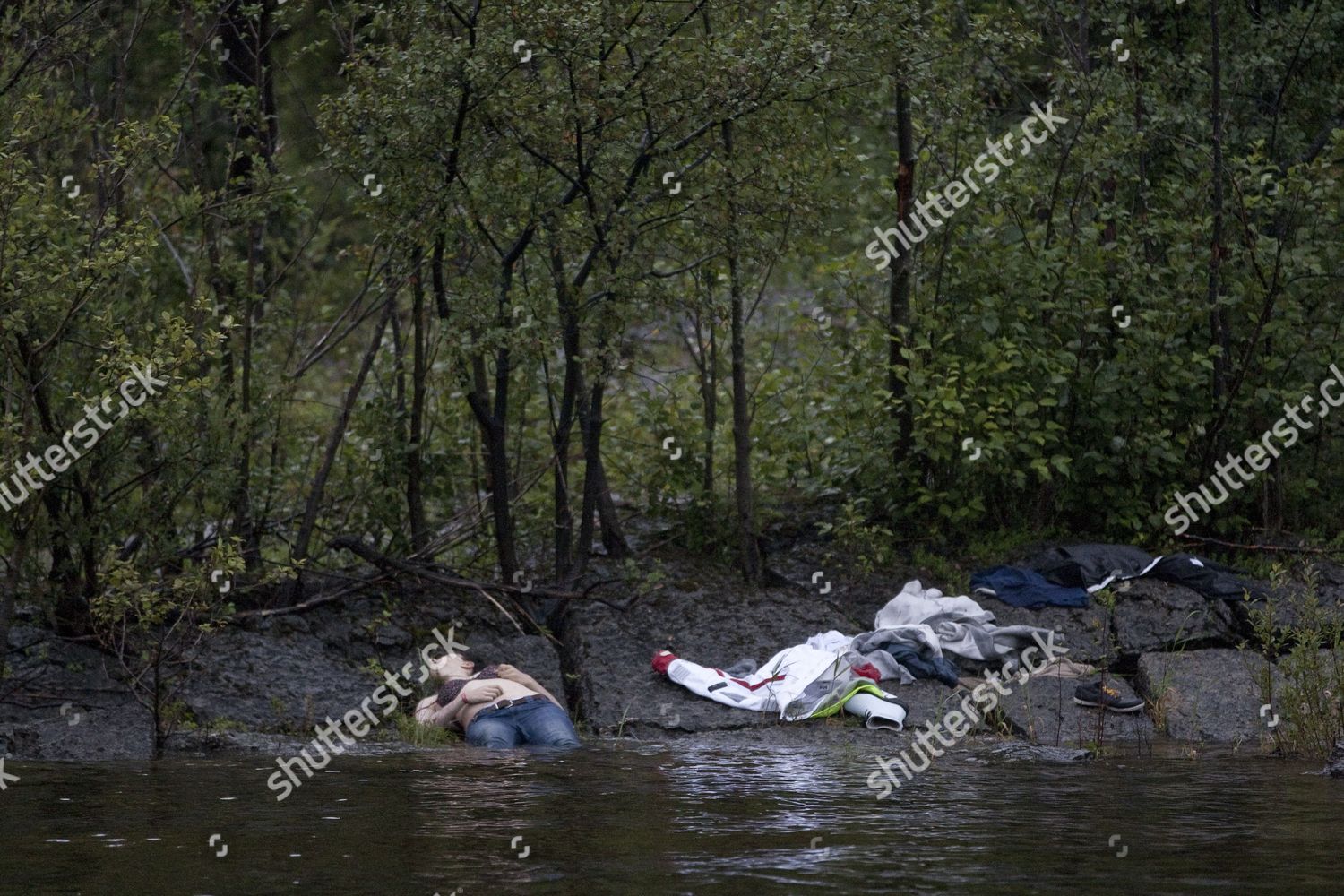 Bodies On Utoeya Island Editorial Stock Photo - Stock Image | Shutterstock