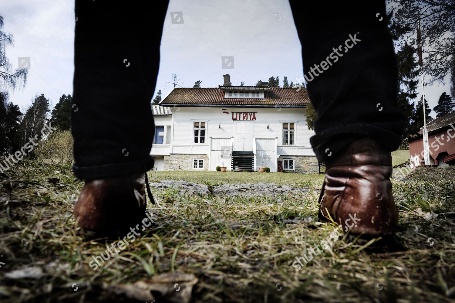 Main Building On Utoya Island Editorial Stock Photo - Stock Image ...