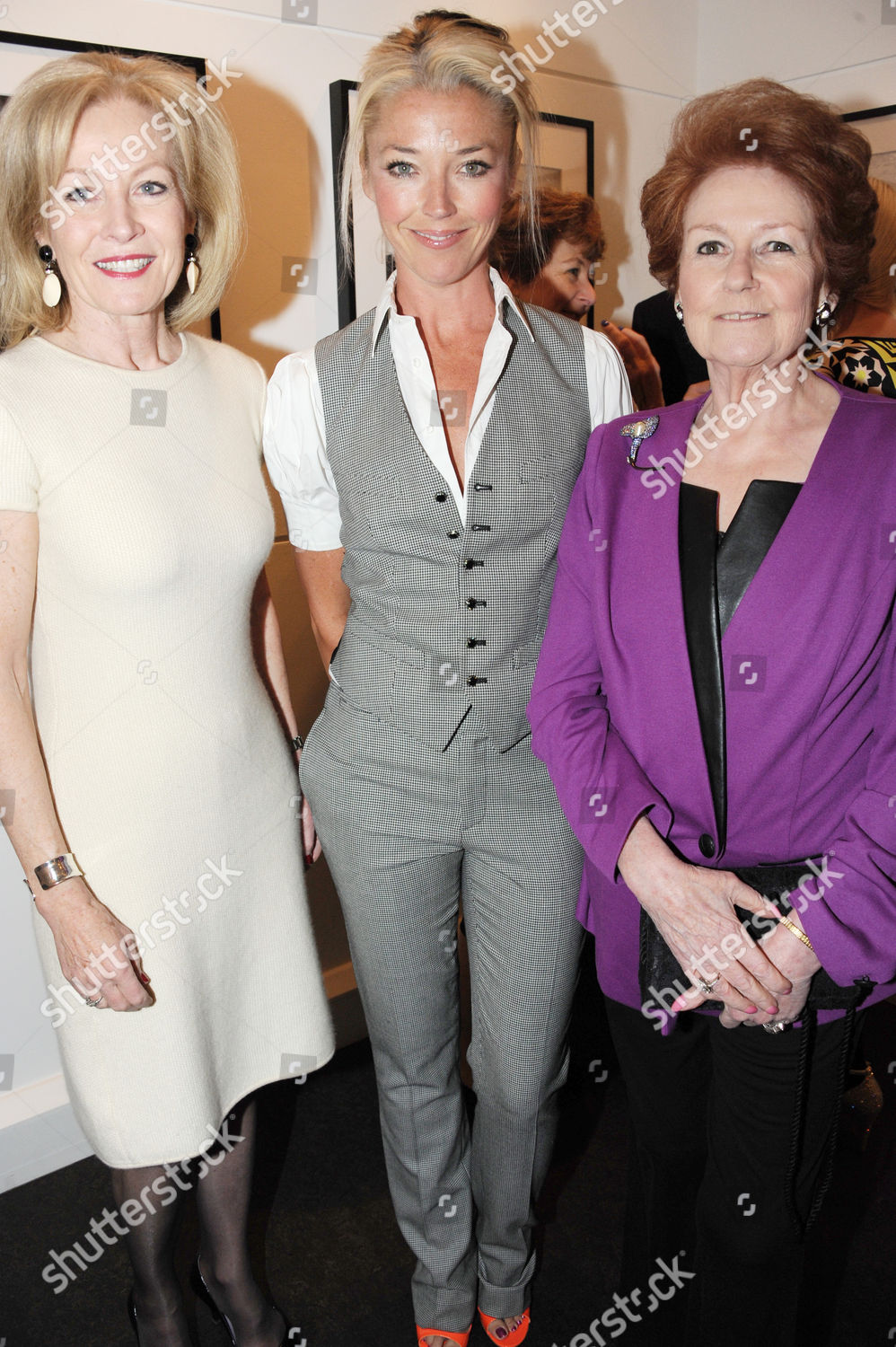 Jill Kennington Tamara Beckwith Lady Elizabeth Editorial Stock Photo ...