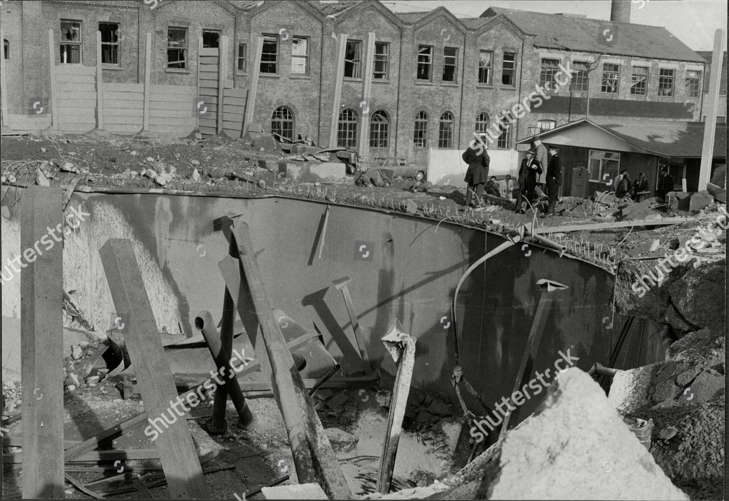 Huge Underground Oil Tank Exploded Killing Editorial Stock Photo ...