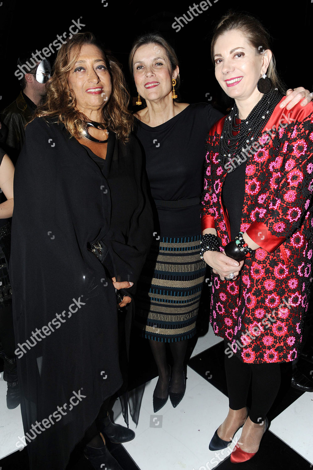 Zaha Hadid Lady Palumbo Hala Fares Editorial Stock Photo - Stock Image ...
