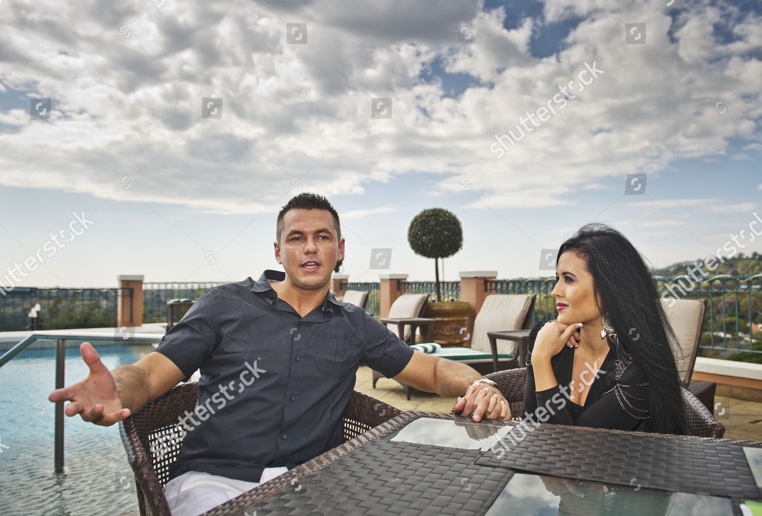Matthew Fiddes Monique Foxx Editorial Stock Photo - Stock Image ...