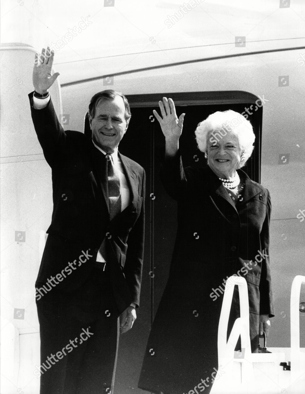 American President George Bush Snr His Editorial Stock Photo - Stock ...