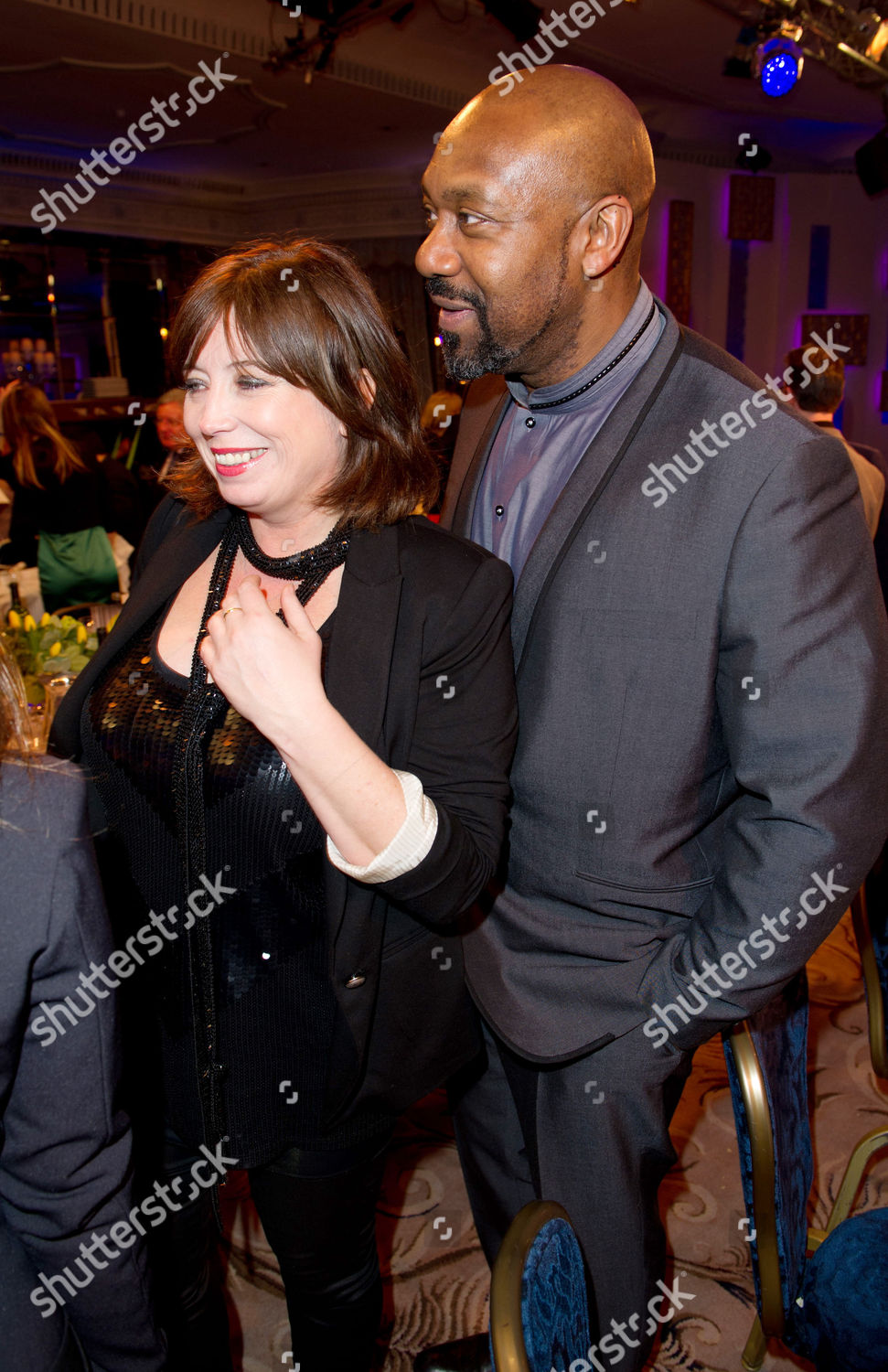 Lenny Henry Girlfriend Lisa Makin Editorial Stock Photo - Stock Image ...