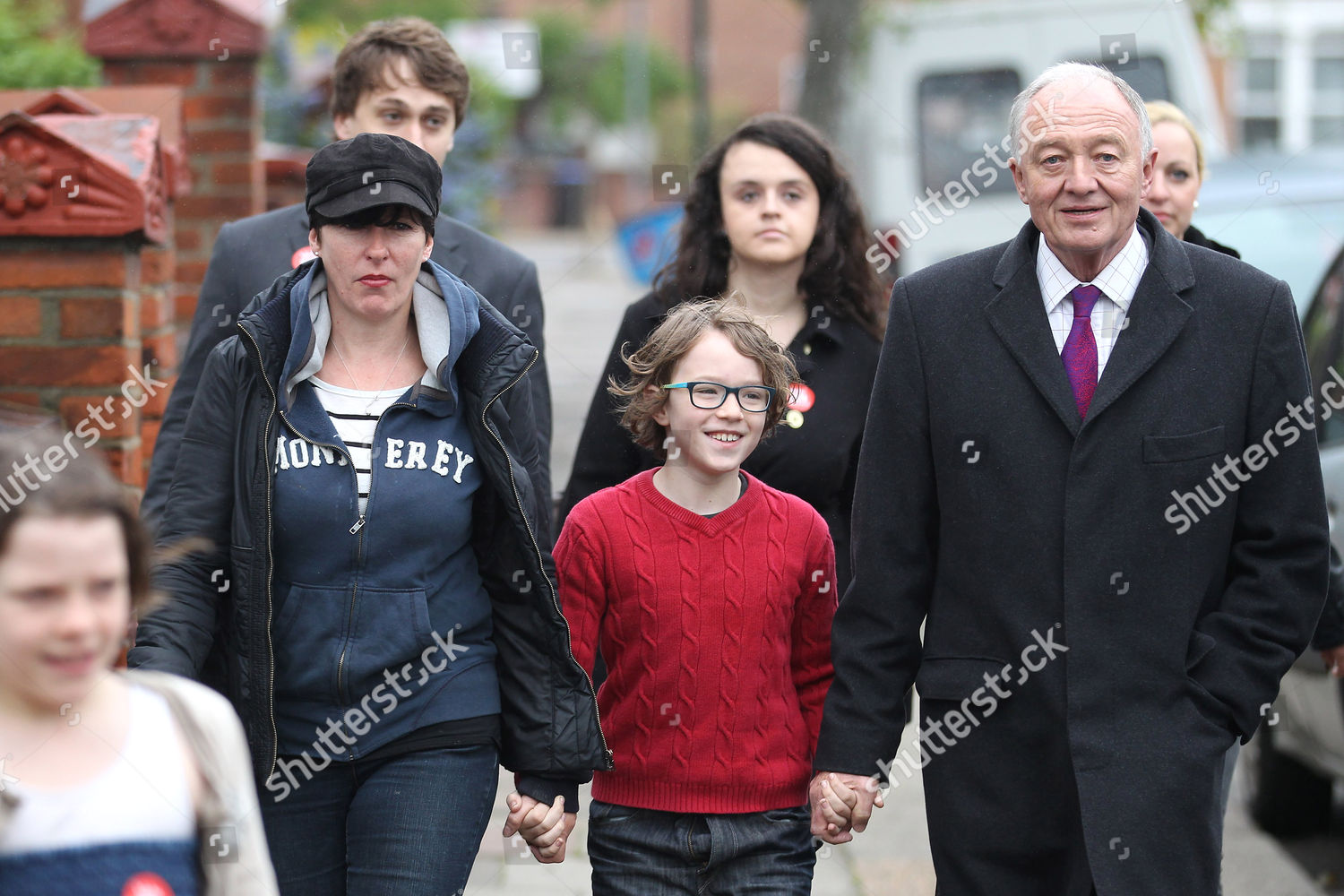 Ken Livingstone Wife Emma Beal Son Editorial Stock Photo - Stock Image ...