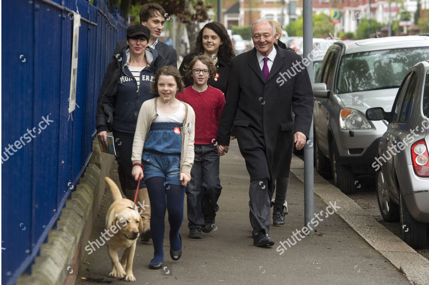 Ken Livingstone Wife Emma Beal Family Editorial Stock Photo - Stock ...