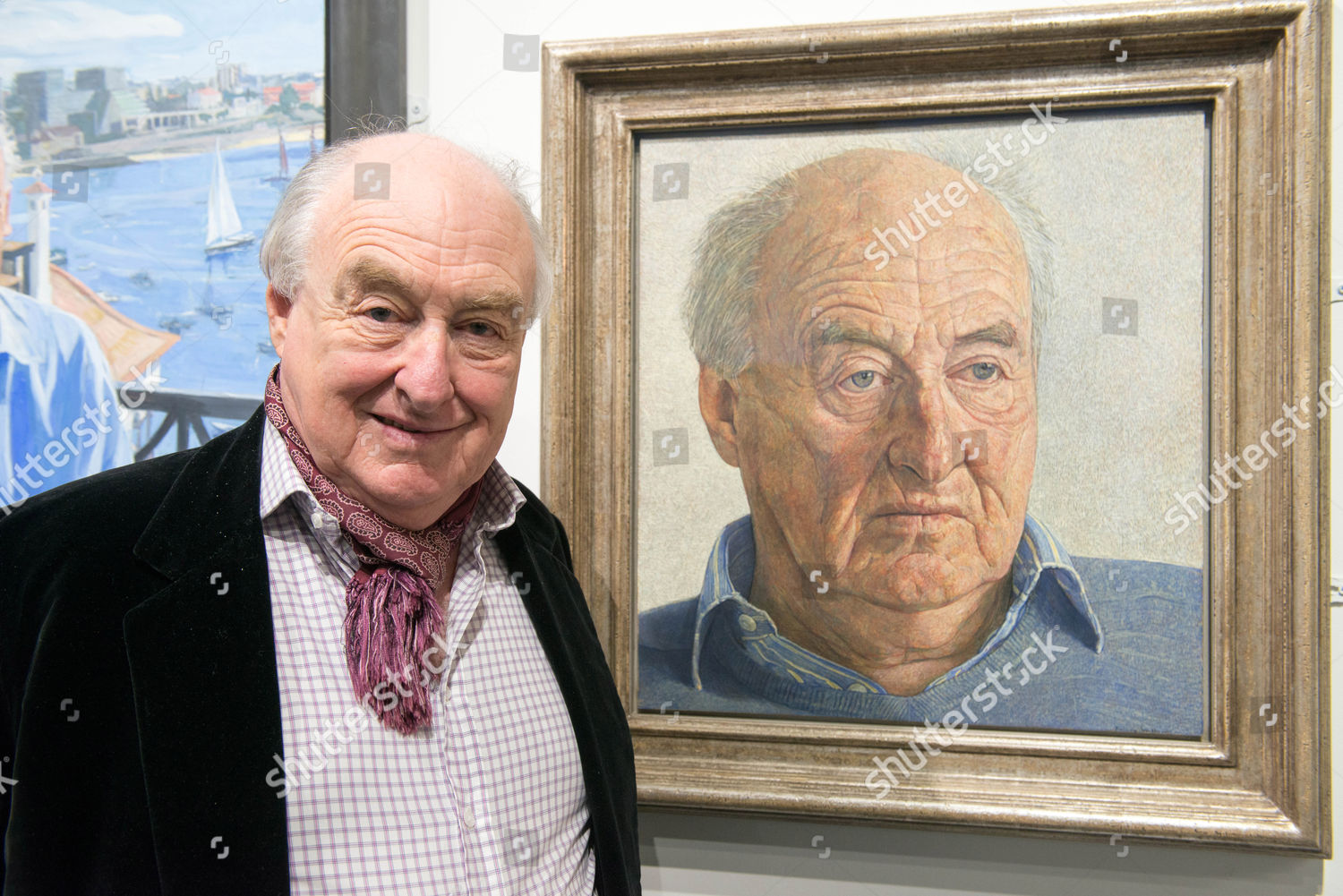 Henry Blofeld Portrait By Antony Williams Editorial Stock Photo - Stock ...