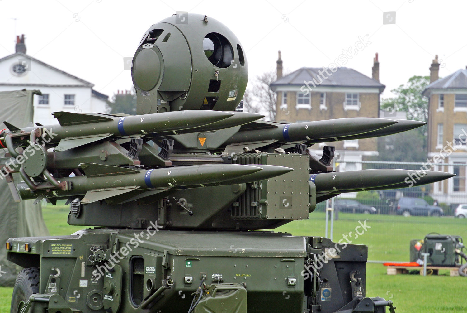 Army Rapier Missile Batteries On Blackheath Editorial Stock Photo ...