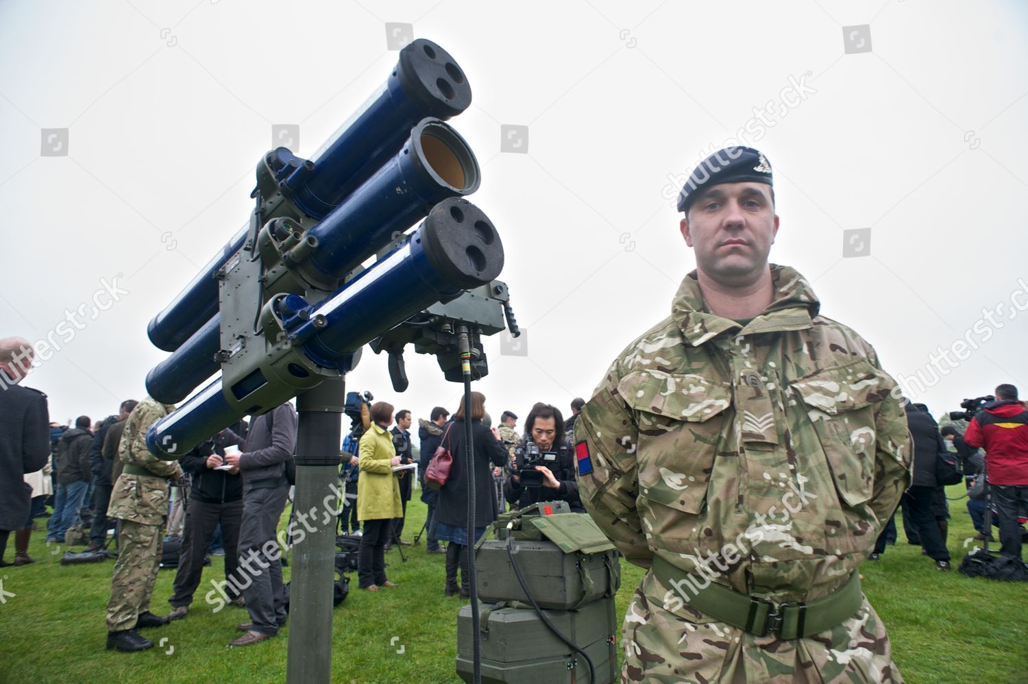 Sgt Craig 16 Regiment Royal Artillery Editorial Stock Photo - Stock ...