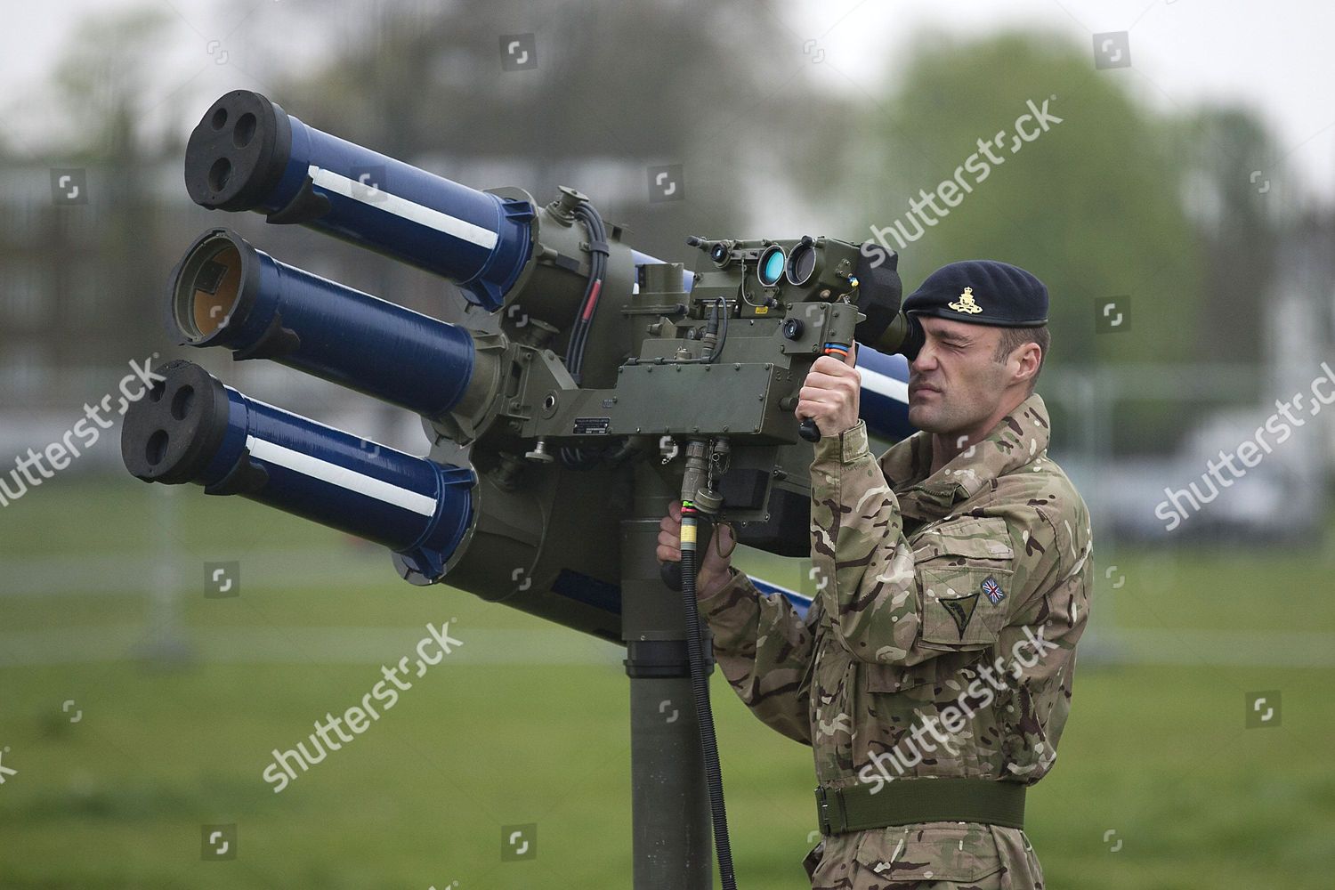 Gunner 16 Regiment Royal Artillery Mans Editorial Stock Photo - Stock ...