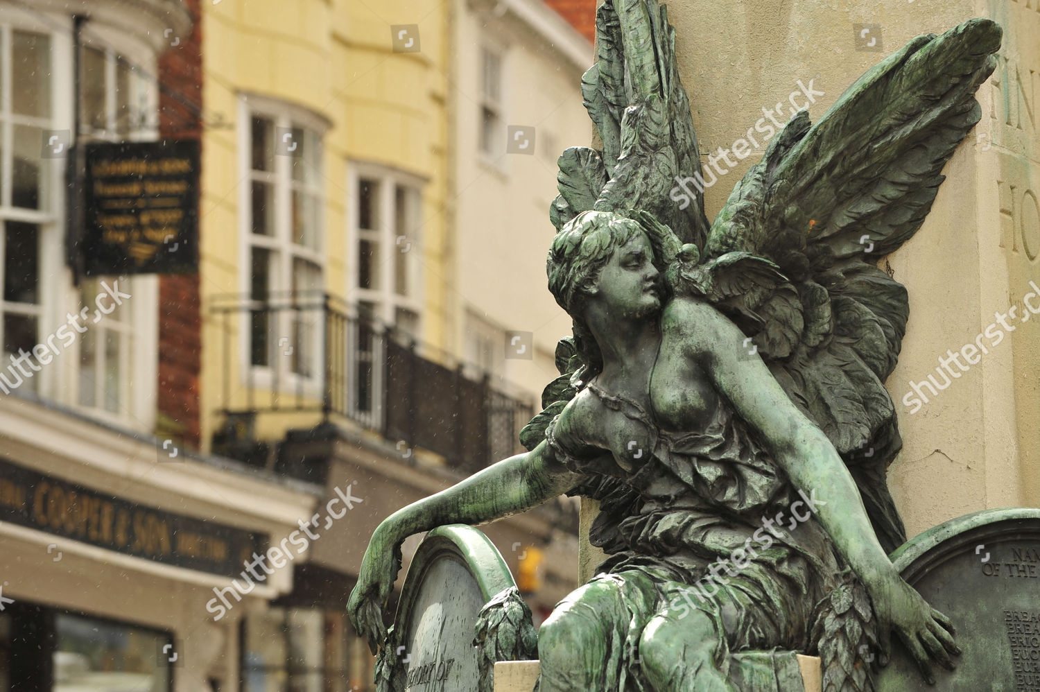 War Memorial On Lewes High Street Editorial Stock Photo - Stock Image ...