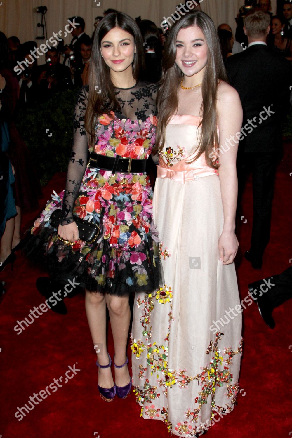 Victoria Justice Hailee Steinfeld Editorial Stock Photo - Stock Image ...