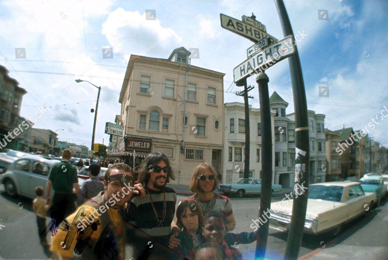 Hippies On Corner Haight Ashbury Street Editorial Stock Photo - Stock ...