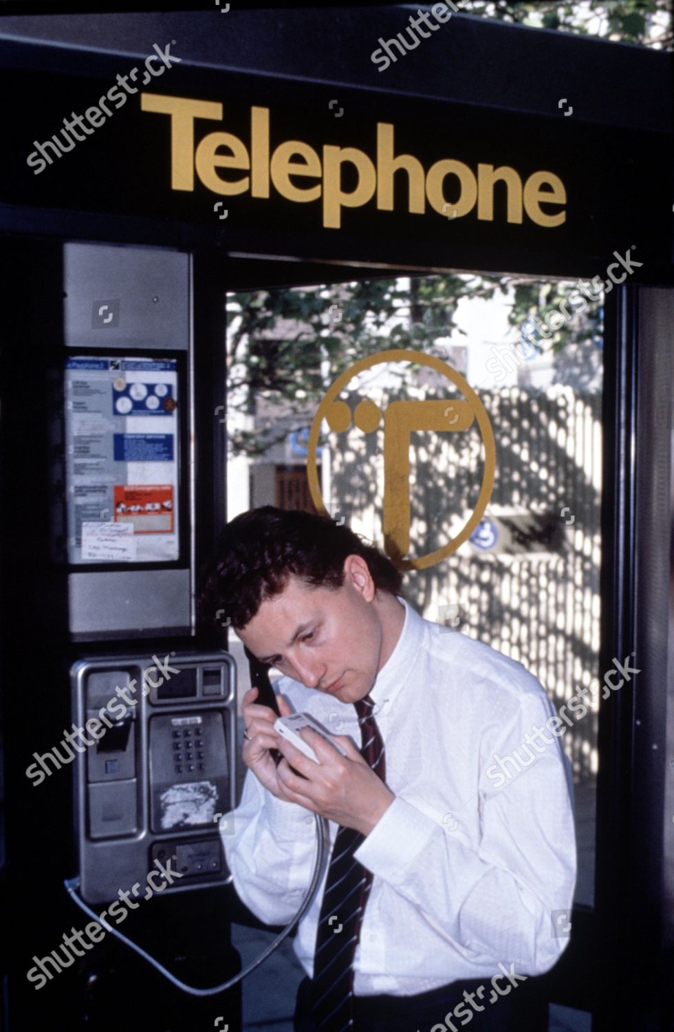 Man Using Pocket Tone Dialer Tone Editorial Stock Photo - Stock Image ...