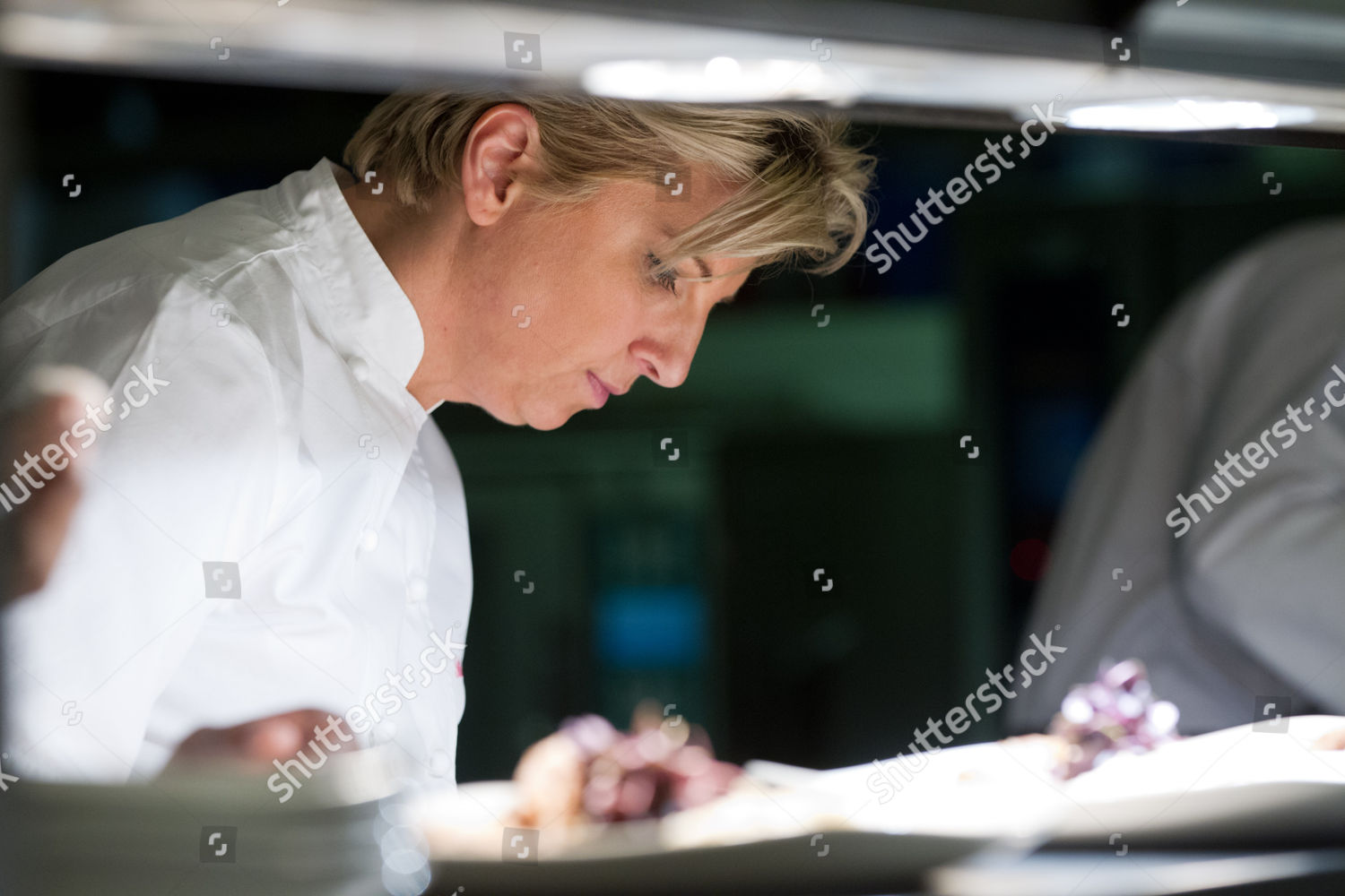 Silvena Rowe Works Catering Students Preparing Editorial Stock Photo ...