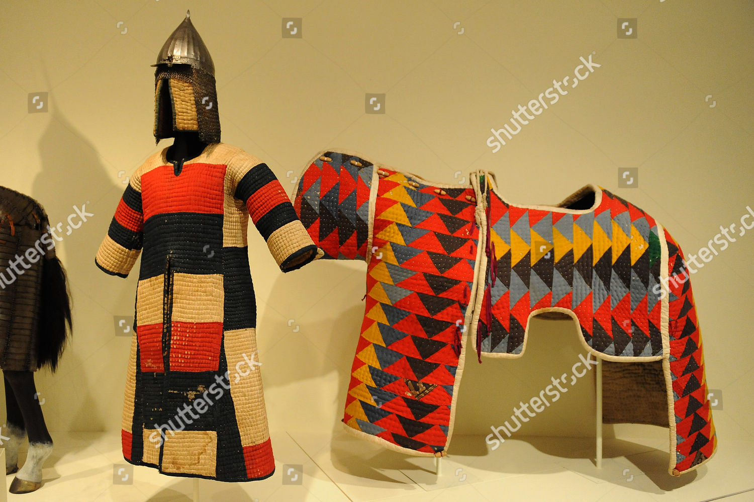 Textile Armour Quilted Armour 19th Century Editorial Stock Photo ...
