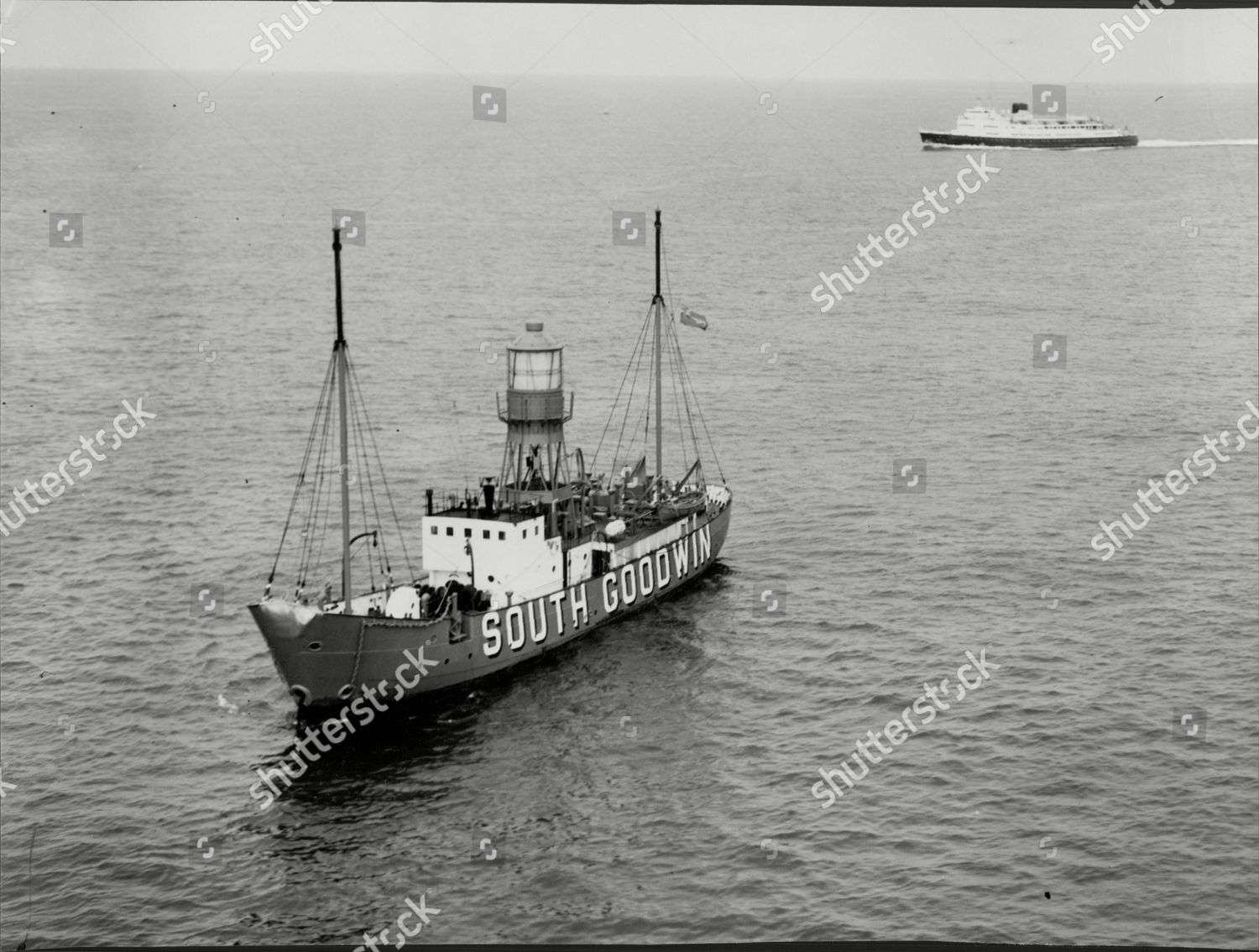 Lightship South Goodwin 1962 Editorial Stock Photo - Stock Image ...