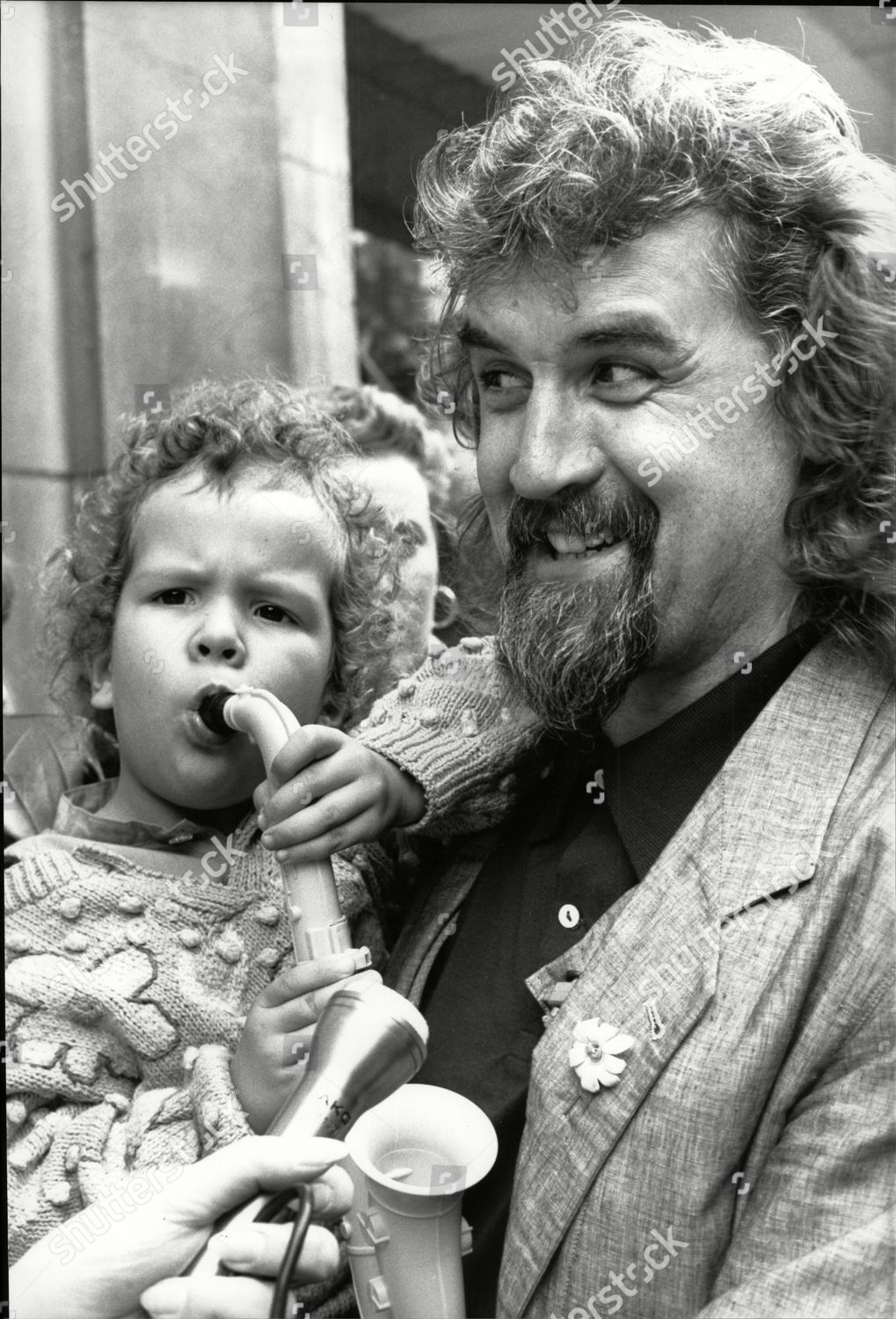 Billy Connolly Comedian Young Daughter Daisy Editorial Stock Photo ...