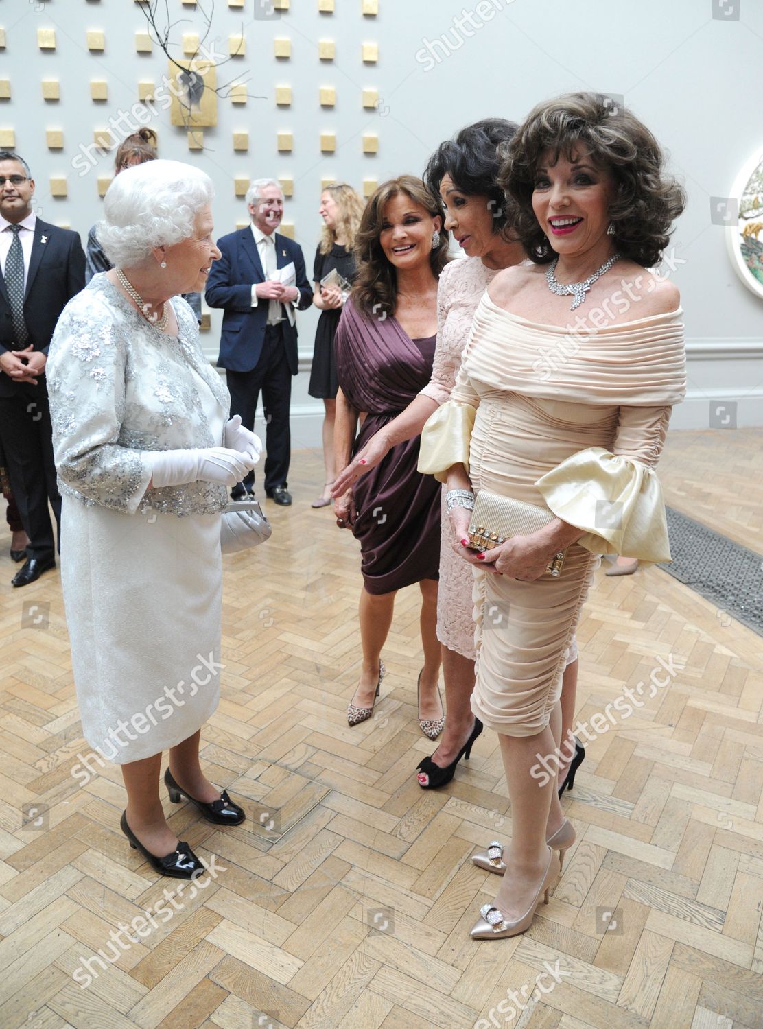 Queen Elizabeth Ii Shirley Bassey Joan Editorial Stock Photo - Stock ...
