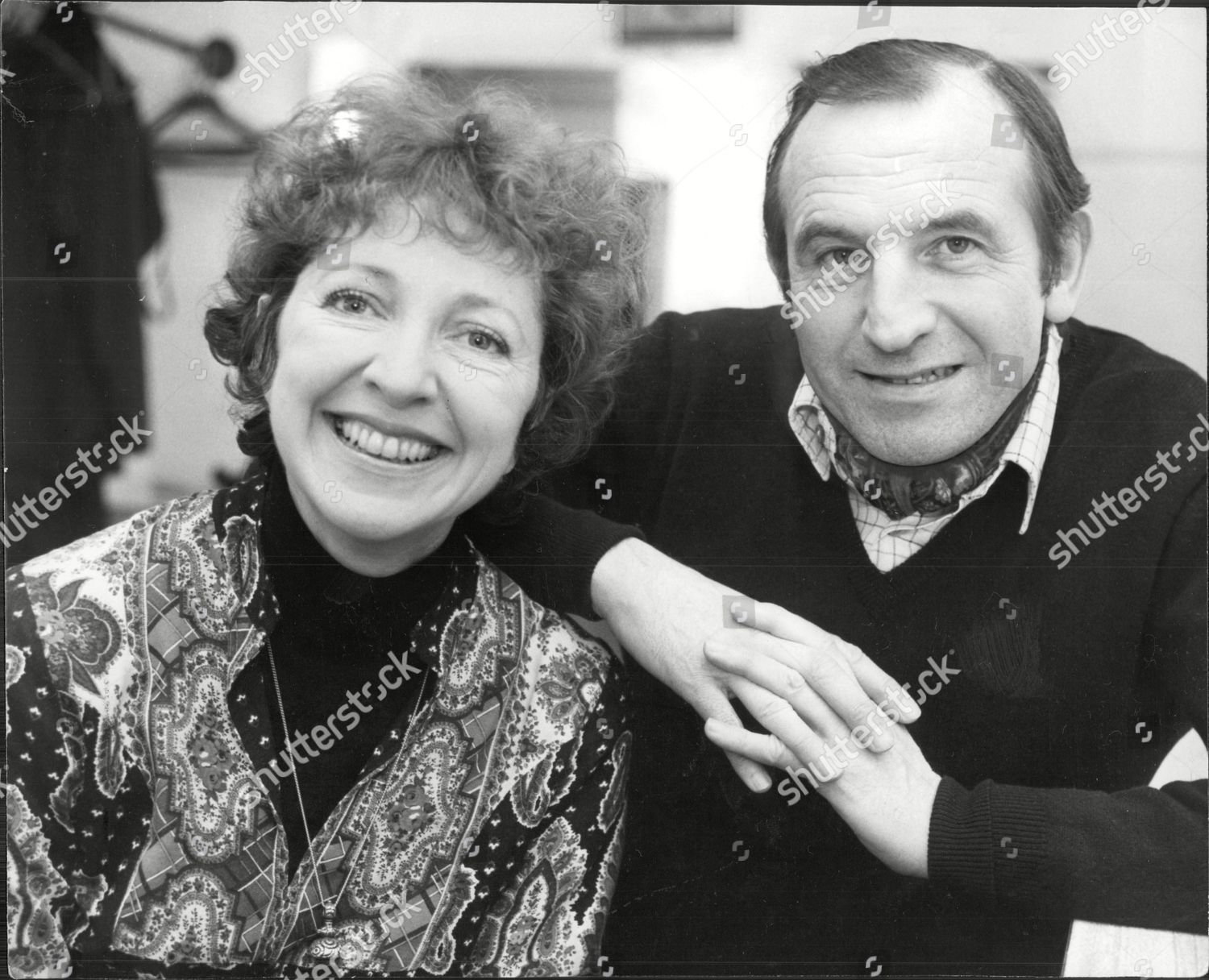 Actor Leonard Rossiter Wife Actress Gillian Editorial Stock Photo ...