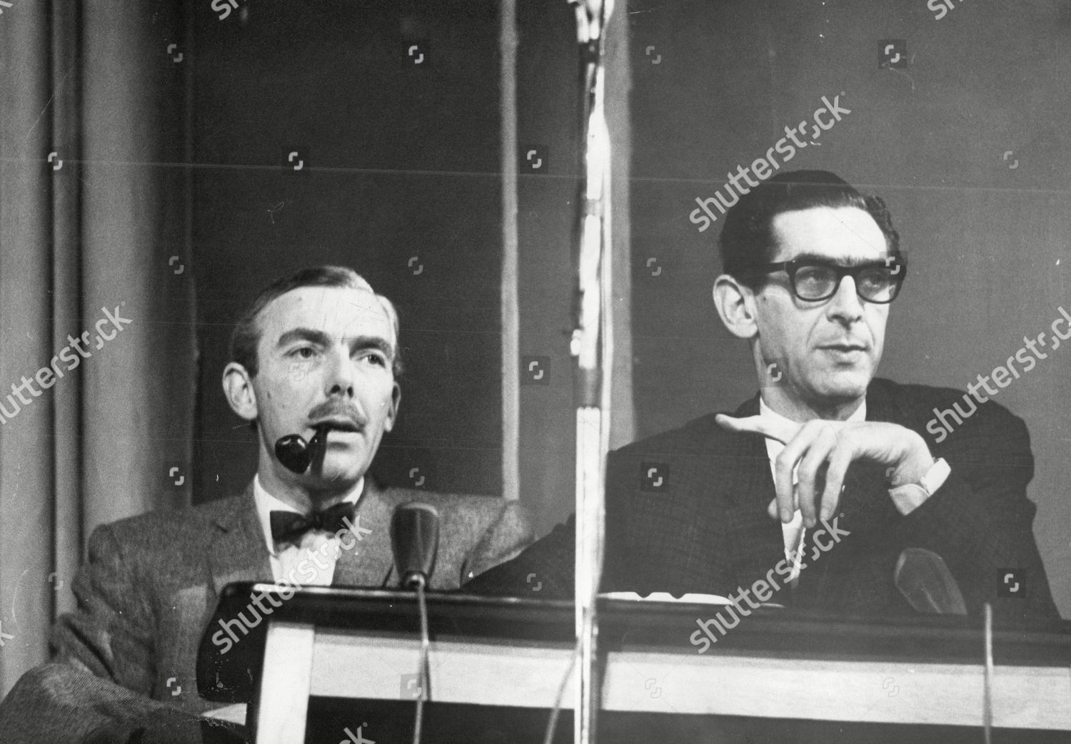 Television Presenter Writer Frank Muir Right Editorial Stock Photo ...
