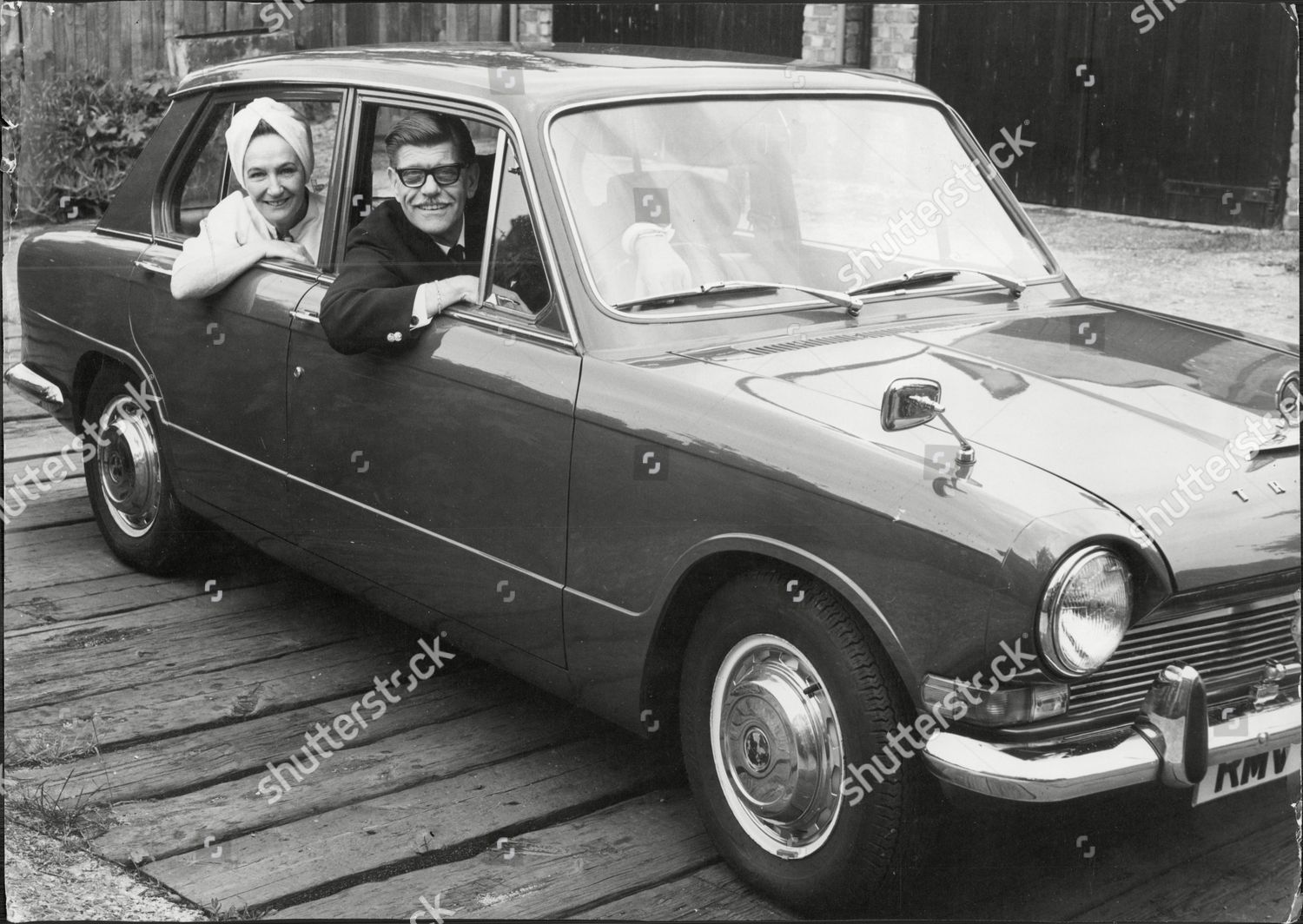 Actor Deryck Guyler His Triumph 1300 Editorial Stock Photo - Stock ...