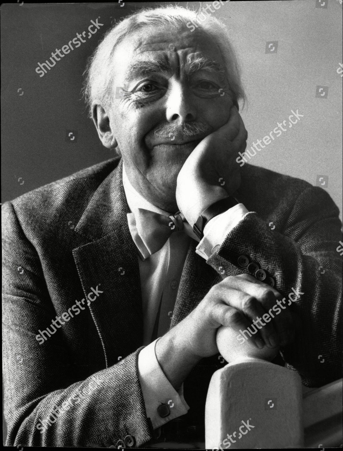 Television Presenter Writer Frank Muir Frank Editorial Stock Photo ...