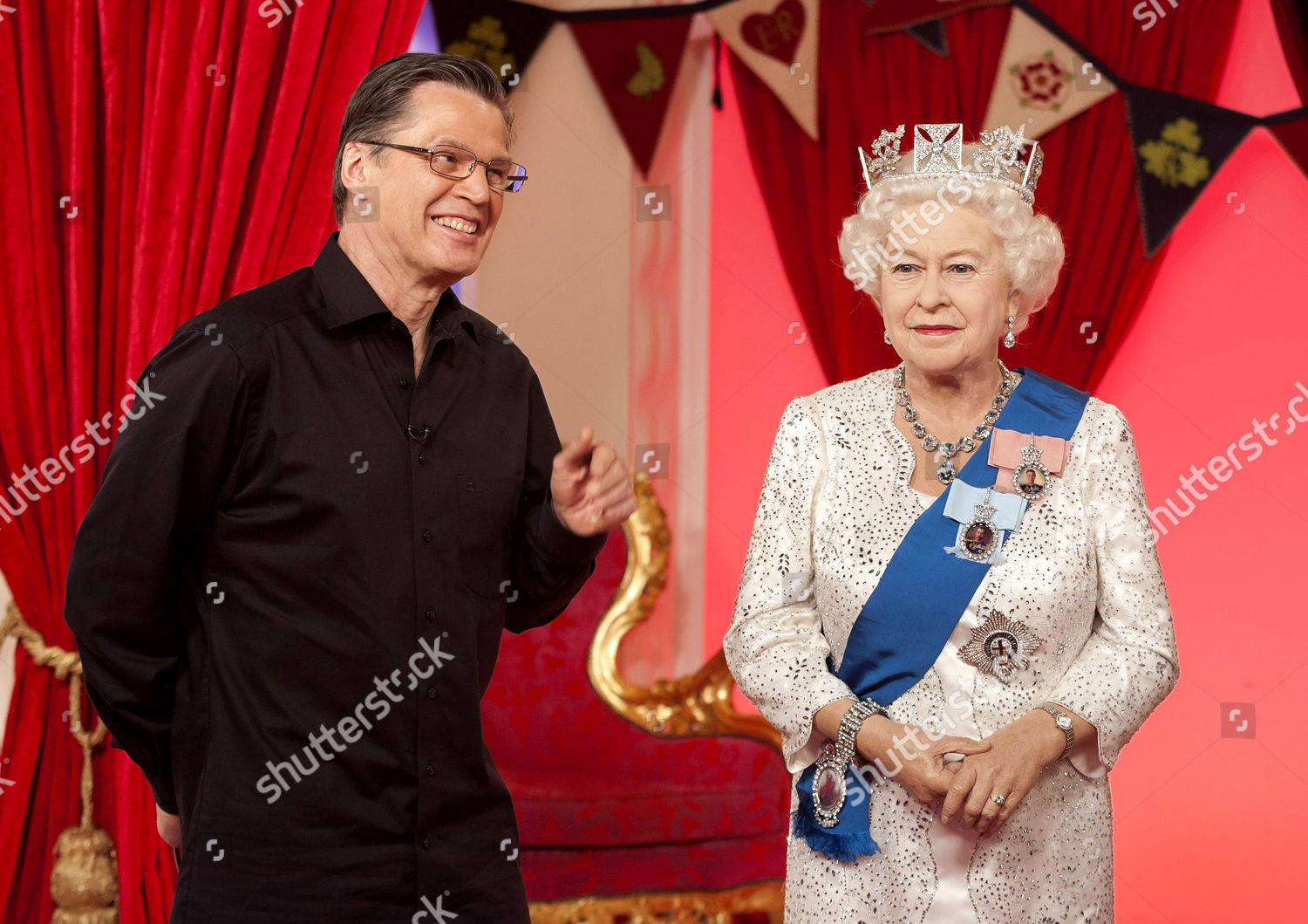 Steve Swales Queen Waxwork Editorial Stock Photo - Stock Image ...