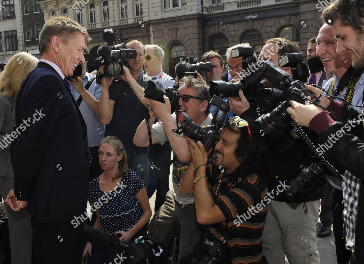 Daily Mail Journalist Andrew Pierce Makes Editorial Stock Photo - Stock ...