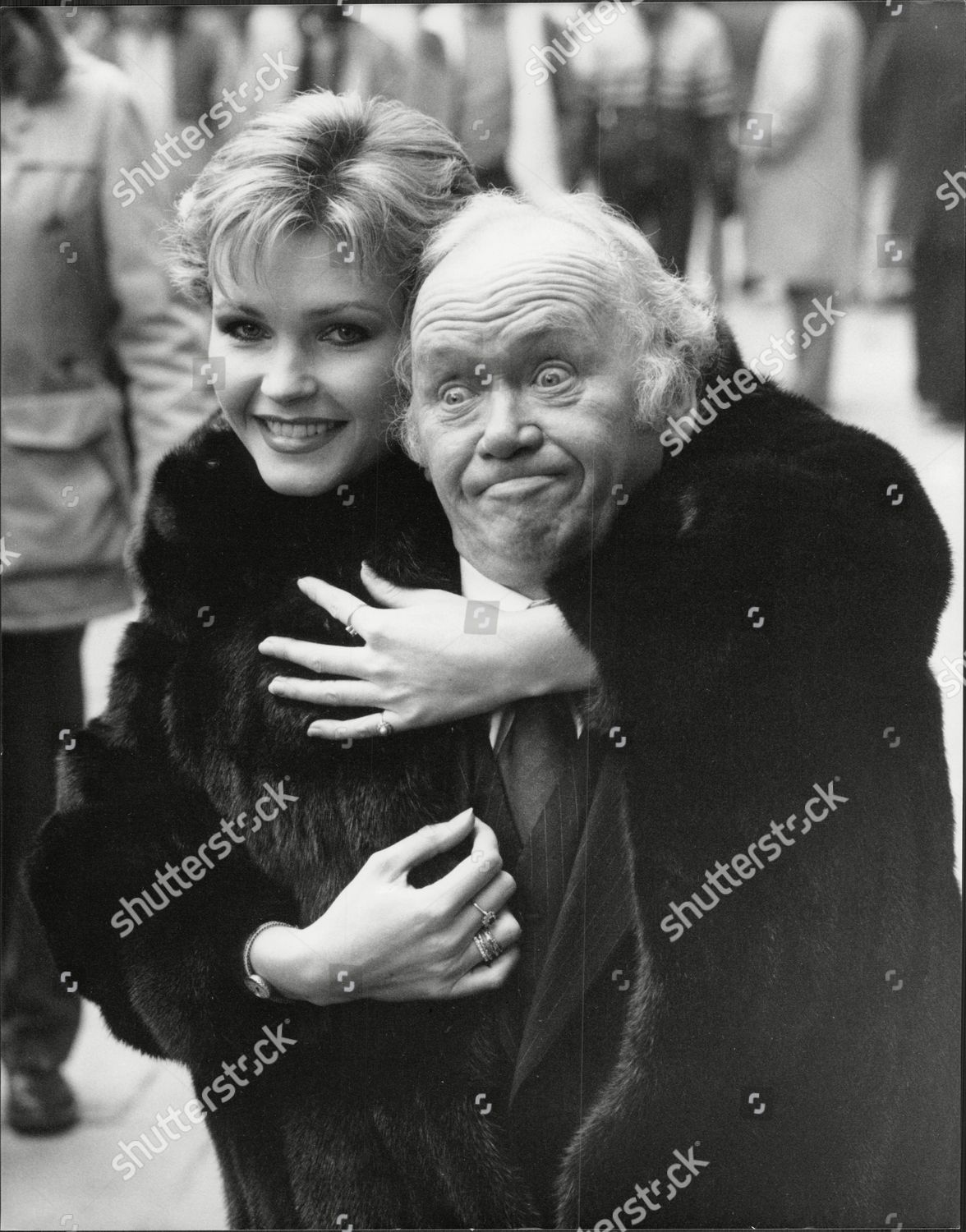 Actor Comedian Charlie Drake Actress Fiona Editorial Stock Photo ...