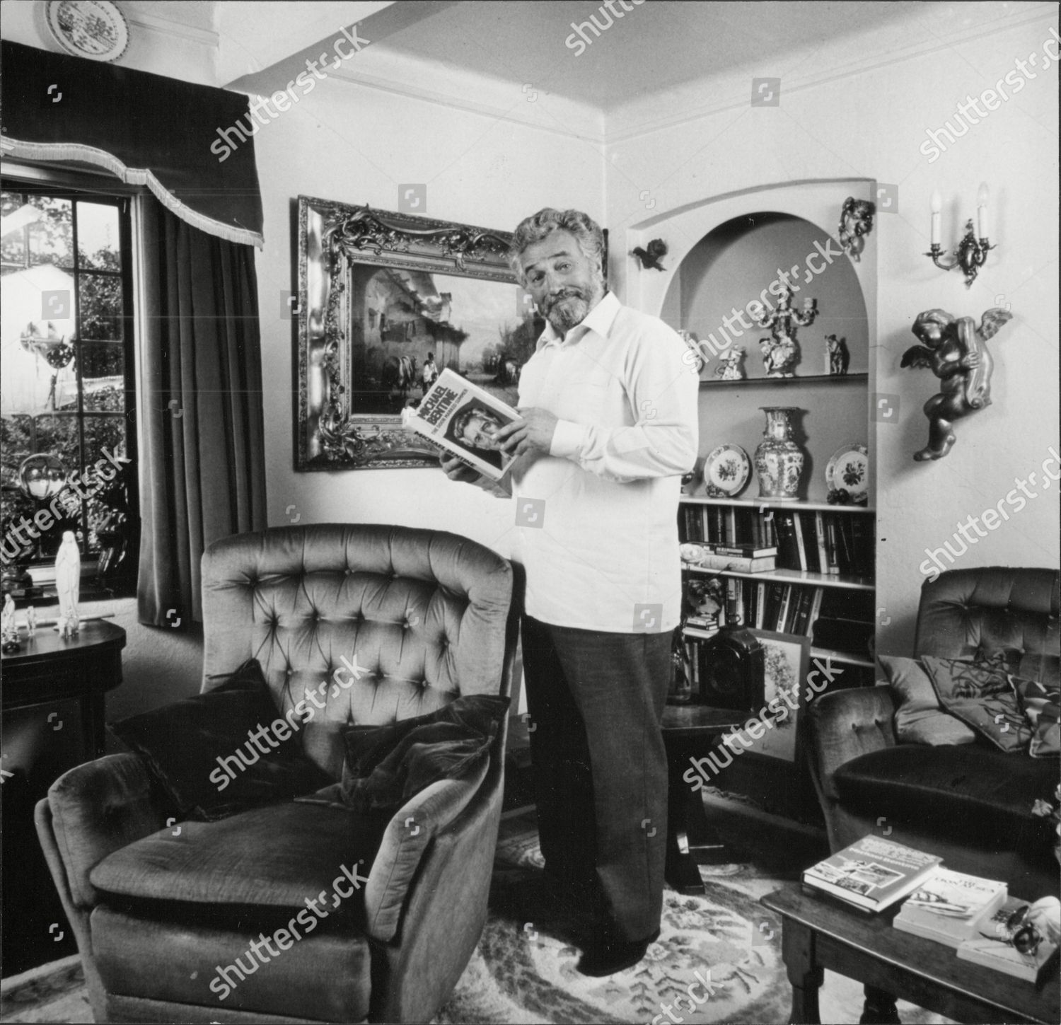 Actor Comedian Michael Bentine Home Copy Editorial Stock Photo - Stock ...