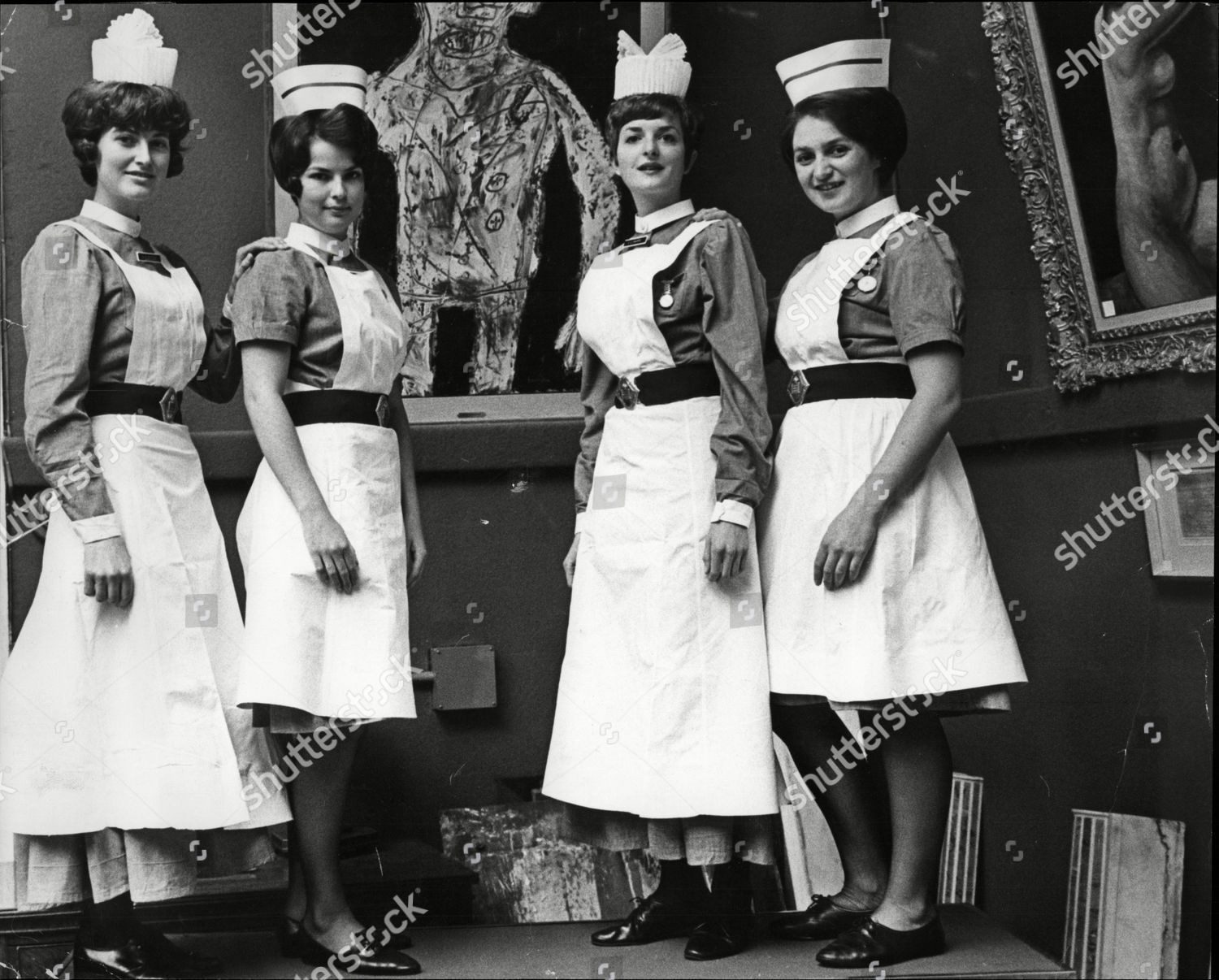 Nurses Anne Phipps Shelia Stacey Jackie Editorial Stock Photo - Stock ...