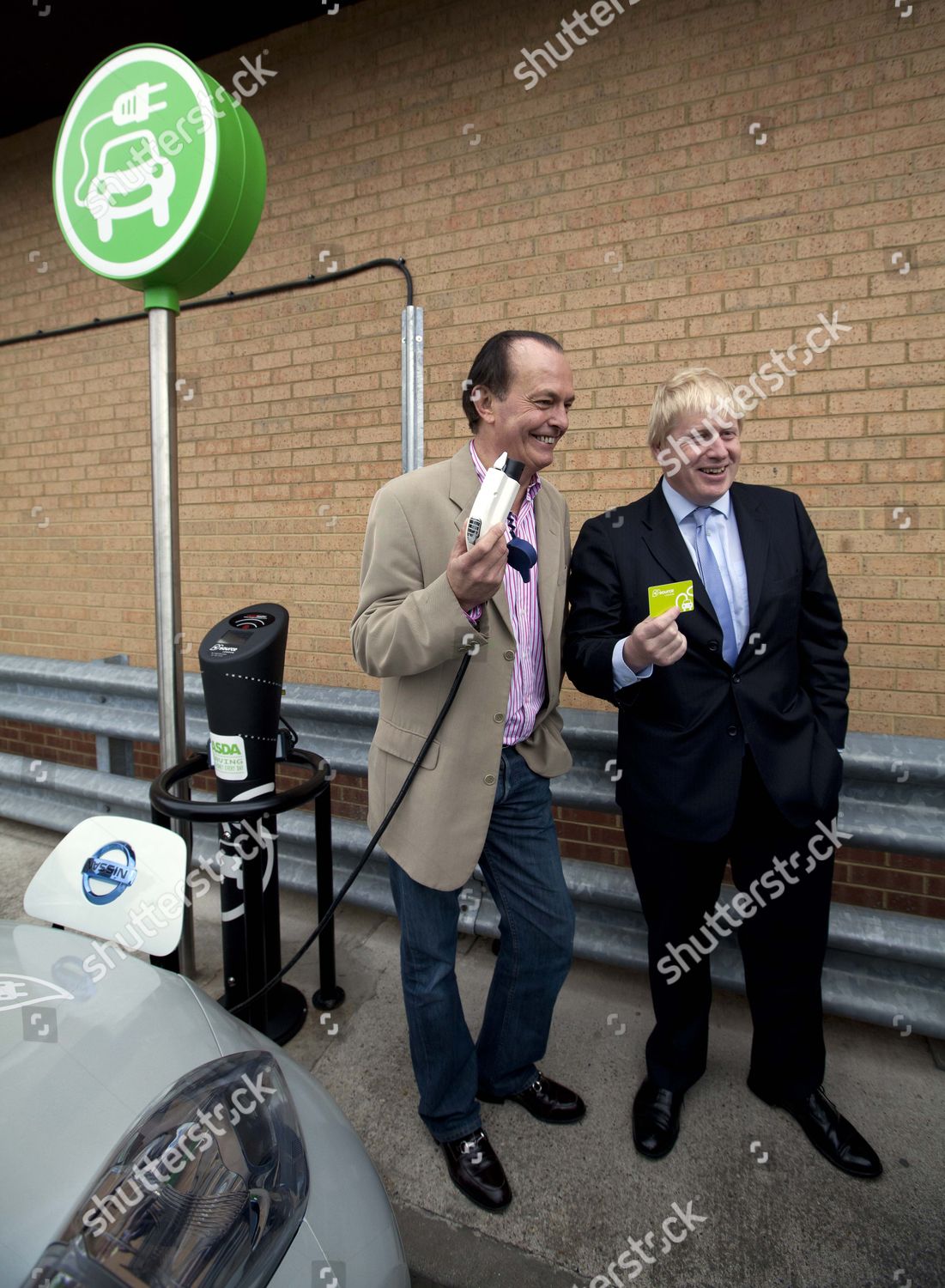Mayor Boris Johnson Driving Electric Car Editorial Stock Photo - Stock ...