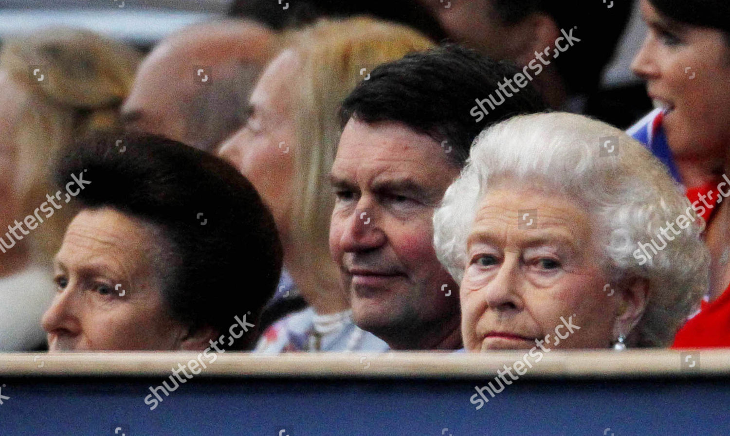 Princess Anne Tim Laurence Queen Elizabeth Editorial Stock Photo ...