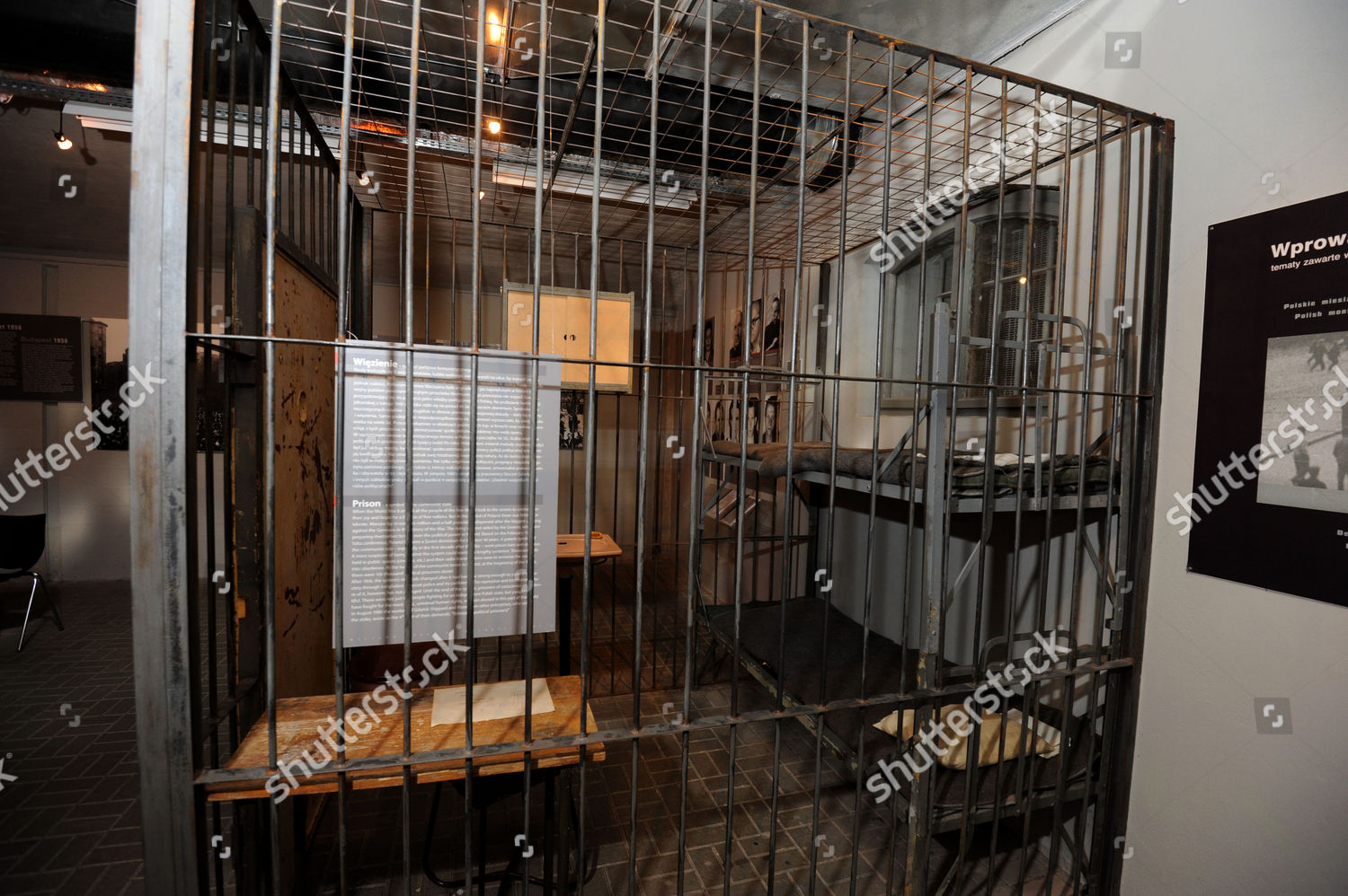 Road Freedom Museum Typical Prison Cell Editorial Stock Photo - Stock ...