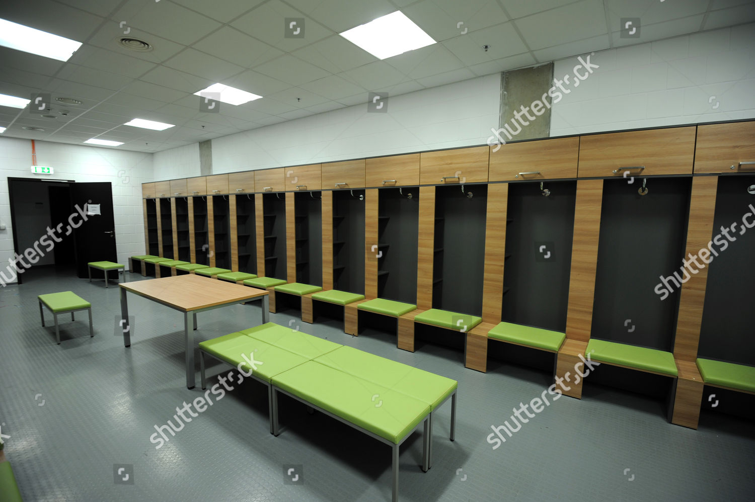 Team Changing Room Pge Arena Gdansk Editorial Stock Photo - Stock Image ...