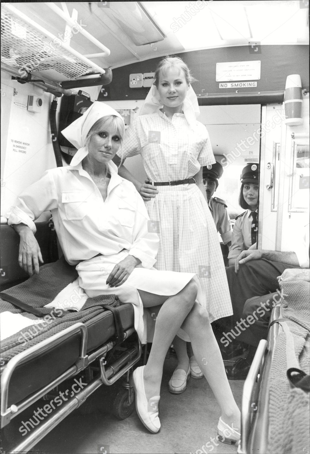 Barbara Bell Shirley Cheriton Ambulance Model Editorial Stock Photo ...