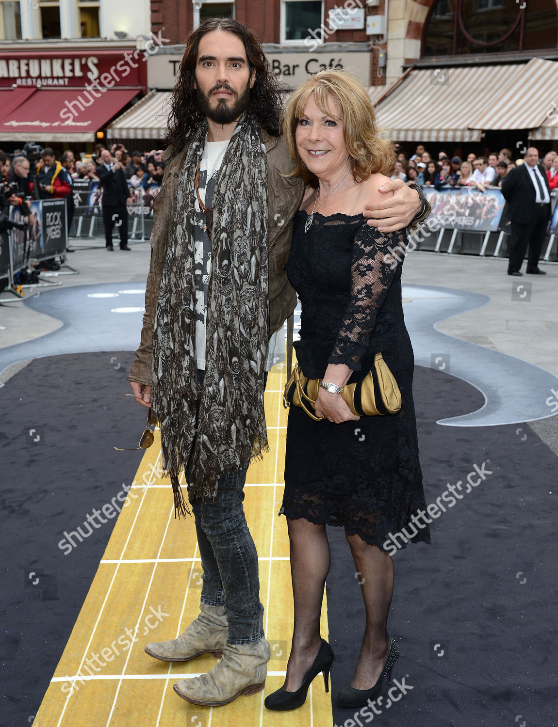 Russell Brand Mother Barbara Editorial Stock Photo - Stock Image ...