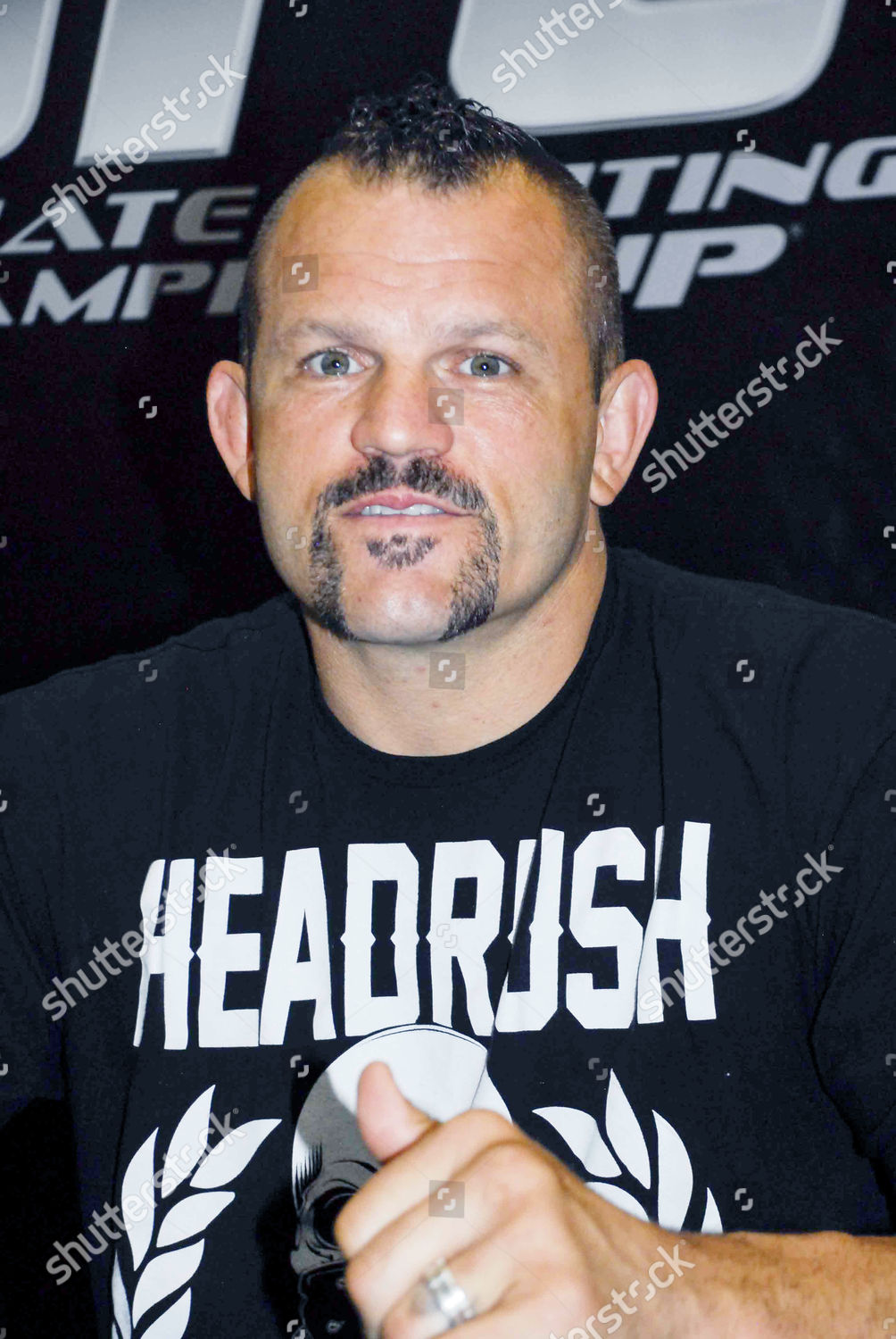 Ufc Hall Famer Chuck Liddell Signs Editorial Stock Photo - Stock Image ...