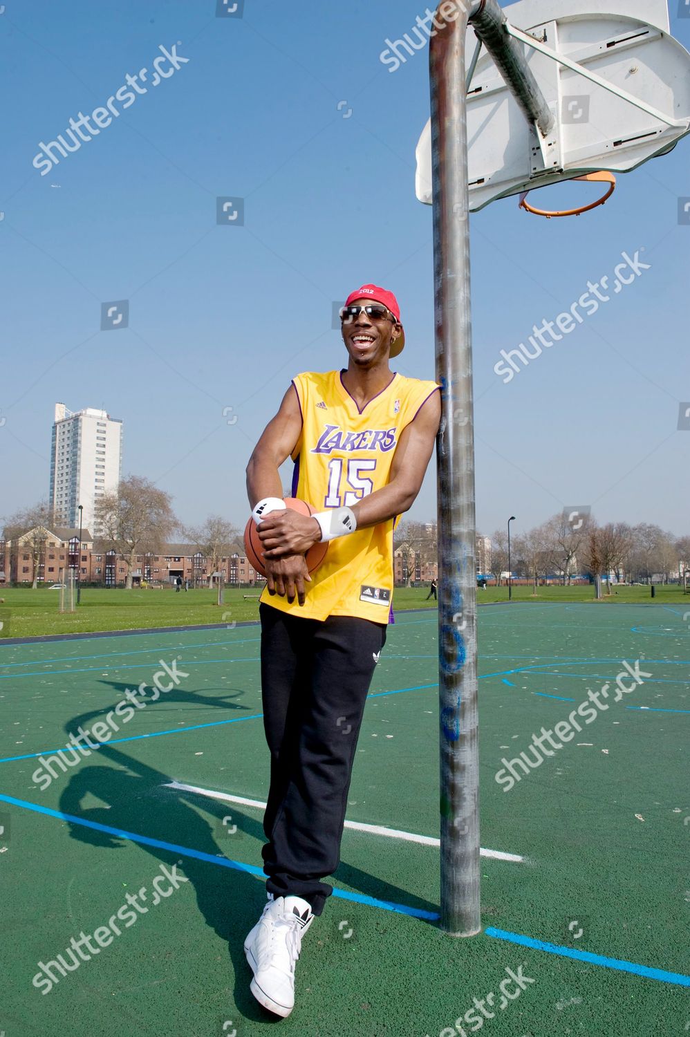 Phillips Idowu Hackney Downs Basketball Court Editorial Stock Photo ...