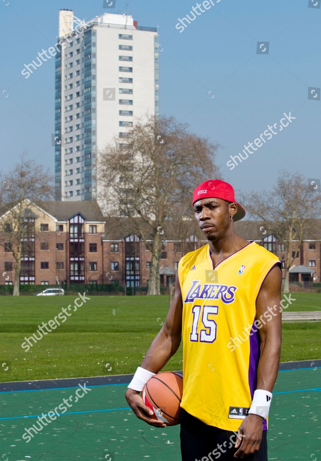 Phillips Idowu Hackney Downs Basketball Court Editorial Stock Photo ...