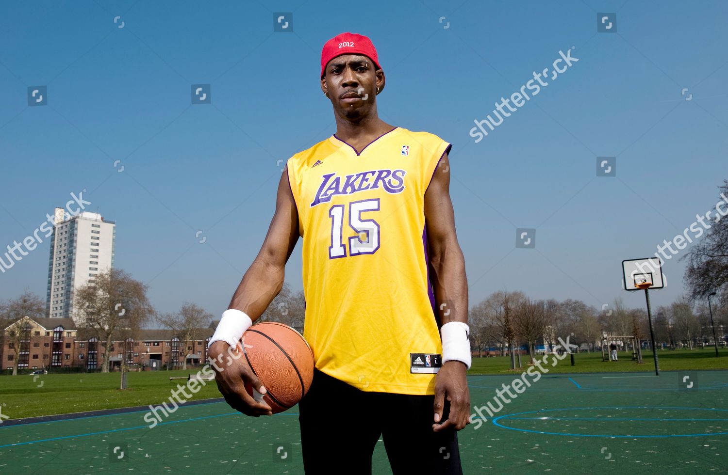 Phillips Idowu Hackney Downs Basketball Court Editorial Stock Photo ...