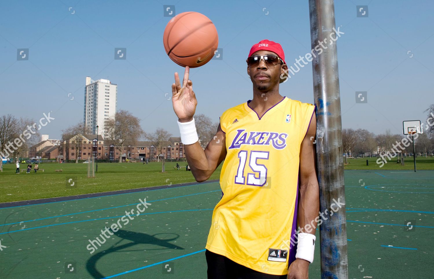 Phillips Idowu Hackney Downs Basketball Court Editorial Stock Photo ...