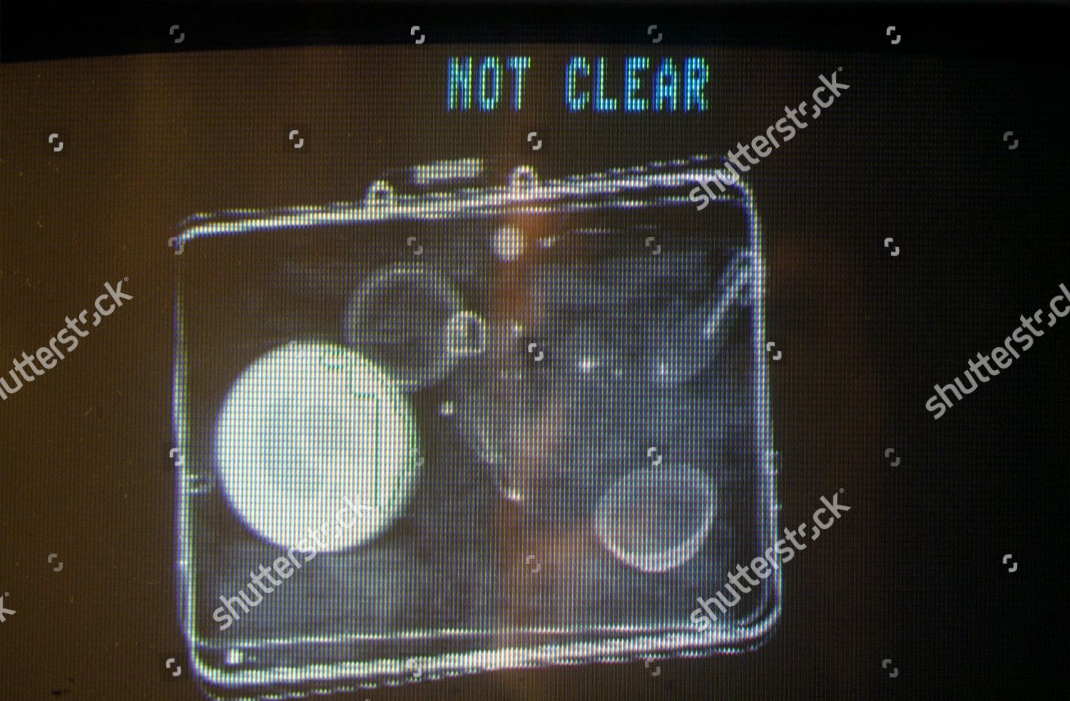 Semtex Explosive Detection Machine Editorial Stock Photo - Stock Image ...